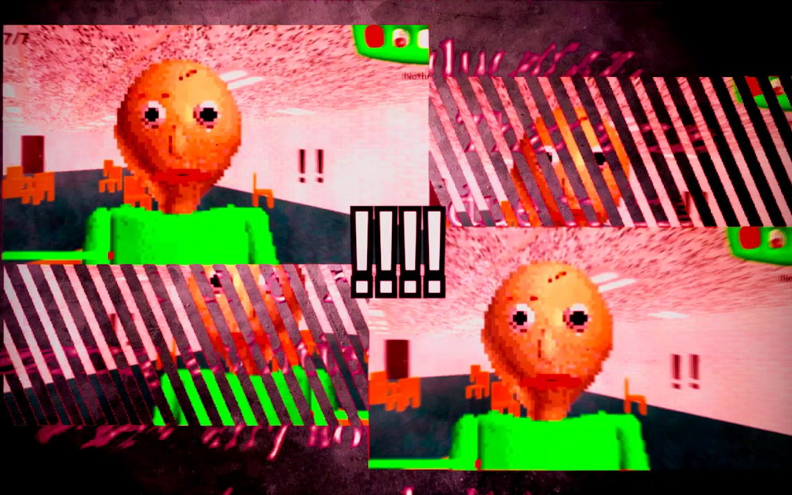 [Baldi's basics][鬼畜]Red zone_哔哩哔哩_bilibili