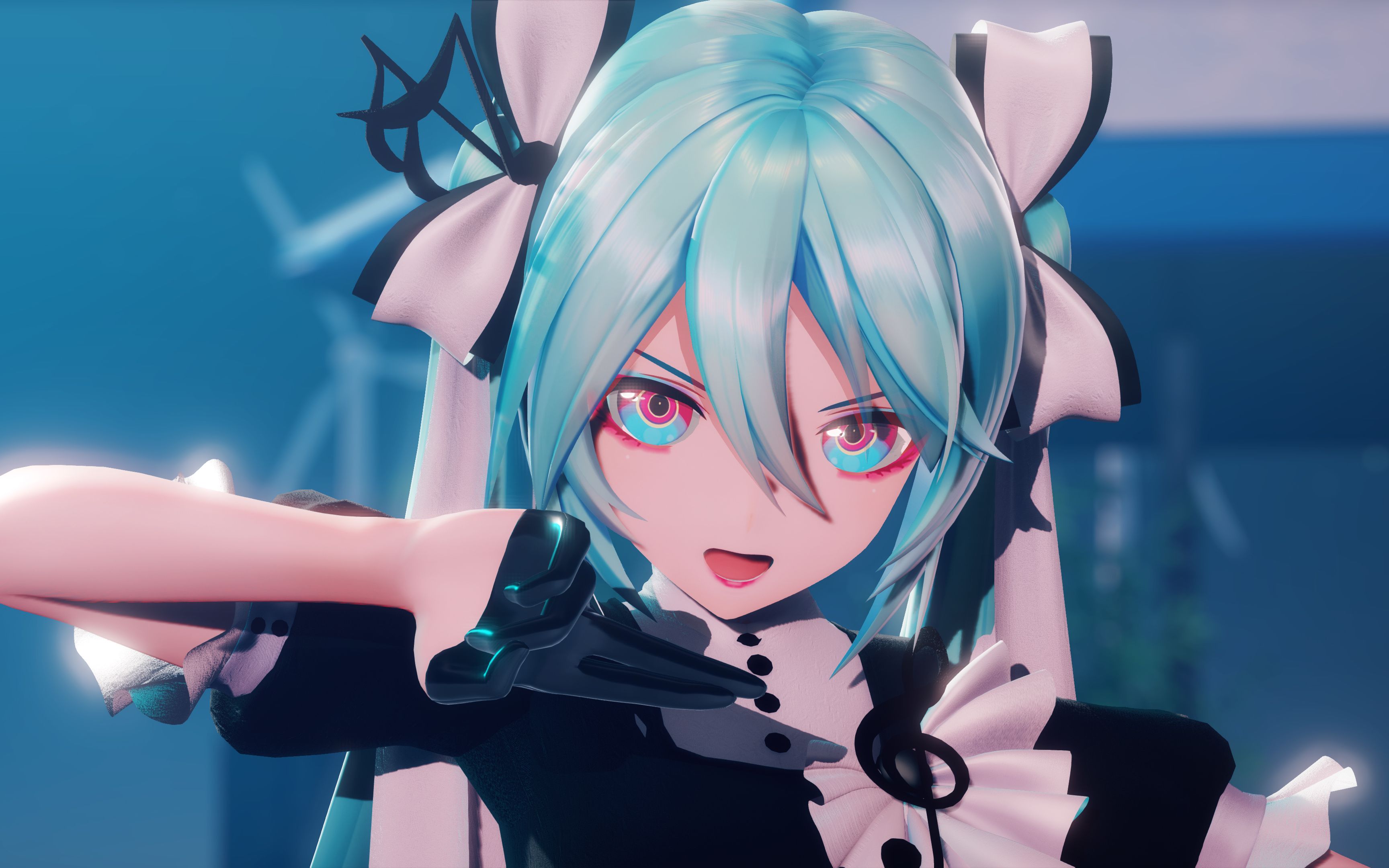 【VOCALOID/MMD】YYB式初音：现在就让我来审判你吧！-青行旧梦-MMD合集-哔哩哔哩视频