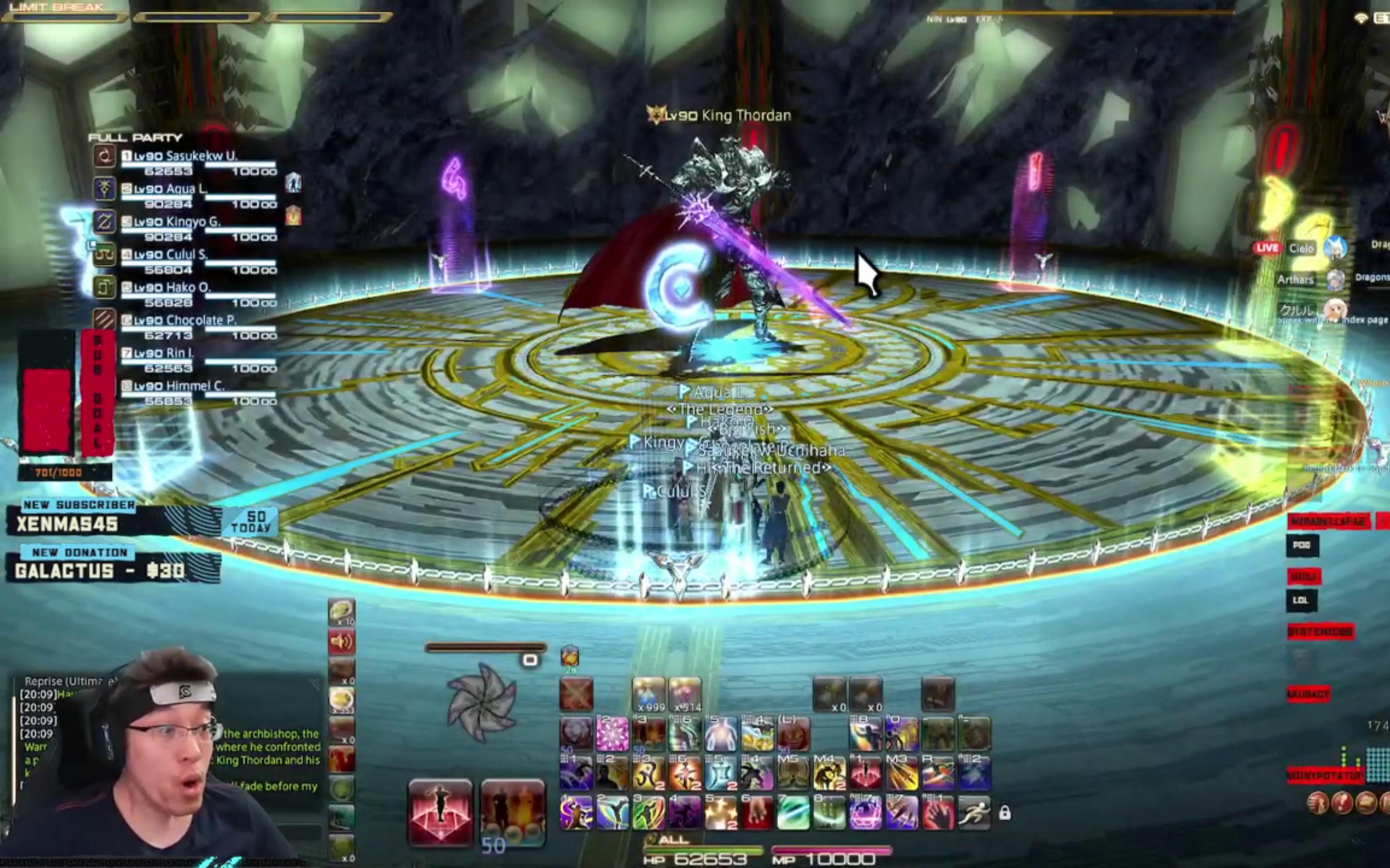 【FF14】阿萨桑Arthars绝龙诗开荒剪辑1-6_最终幻想14