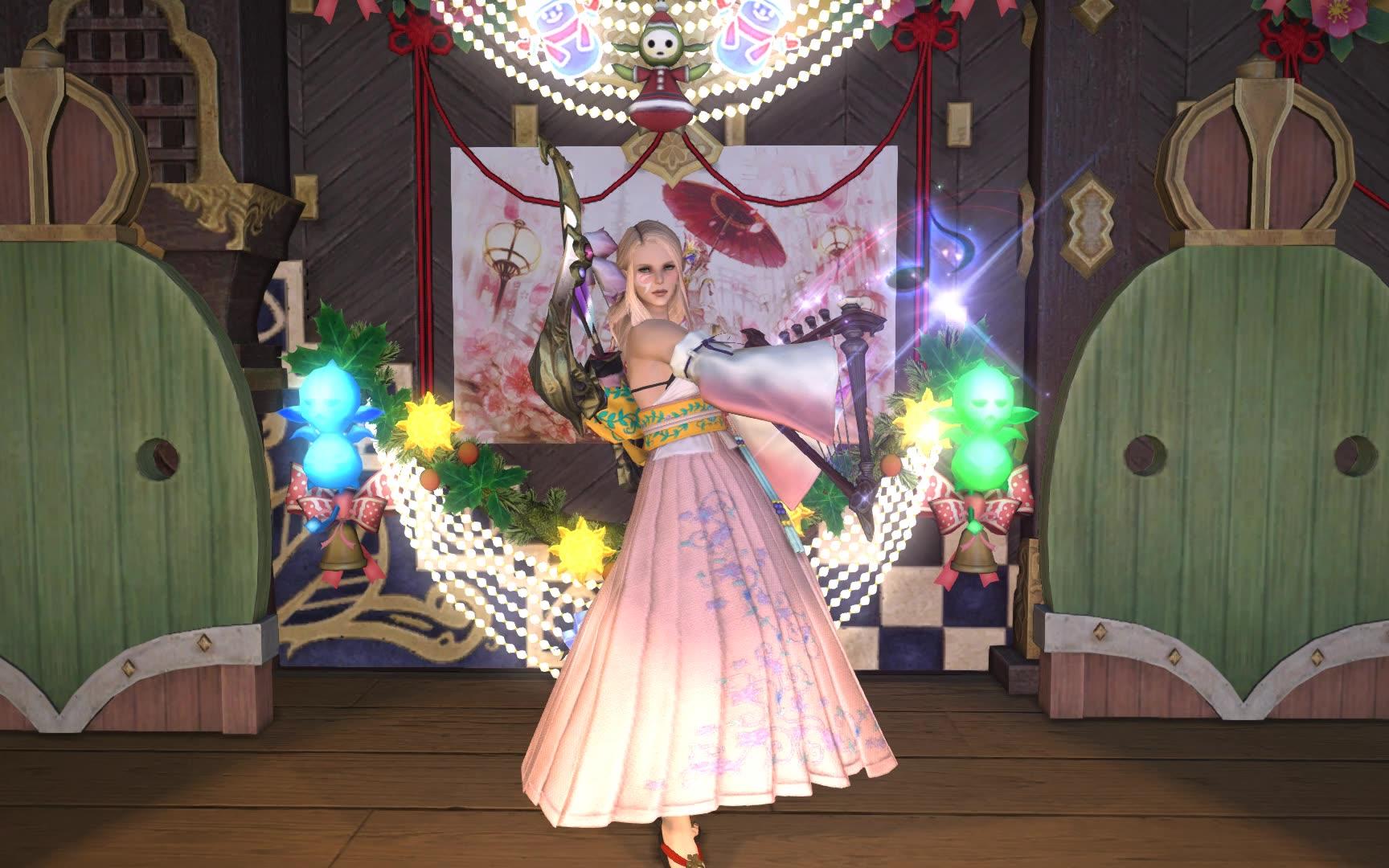 【FF14】诗人演奏 Final Fantasy Main Theme_哔哩哔哩_bilibili