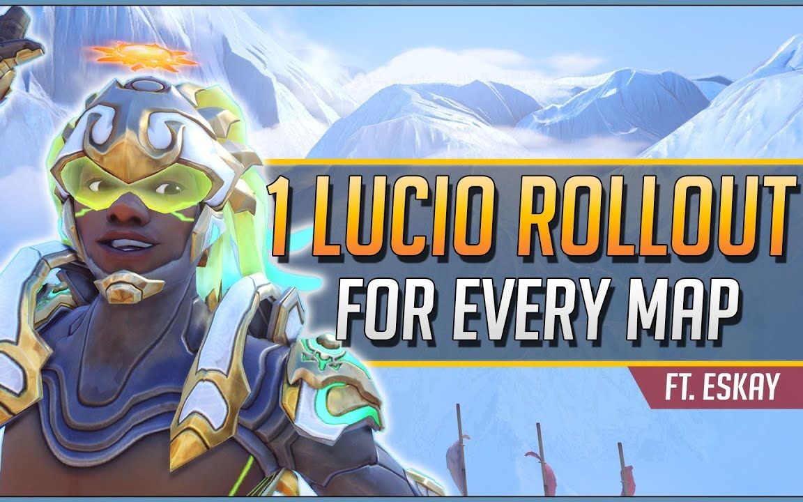 [OW中字]每张地图一条卢西奥滑墙快速返场路线 KarQ feat. Eskay_哔哩哔哩_bilibili