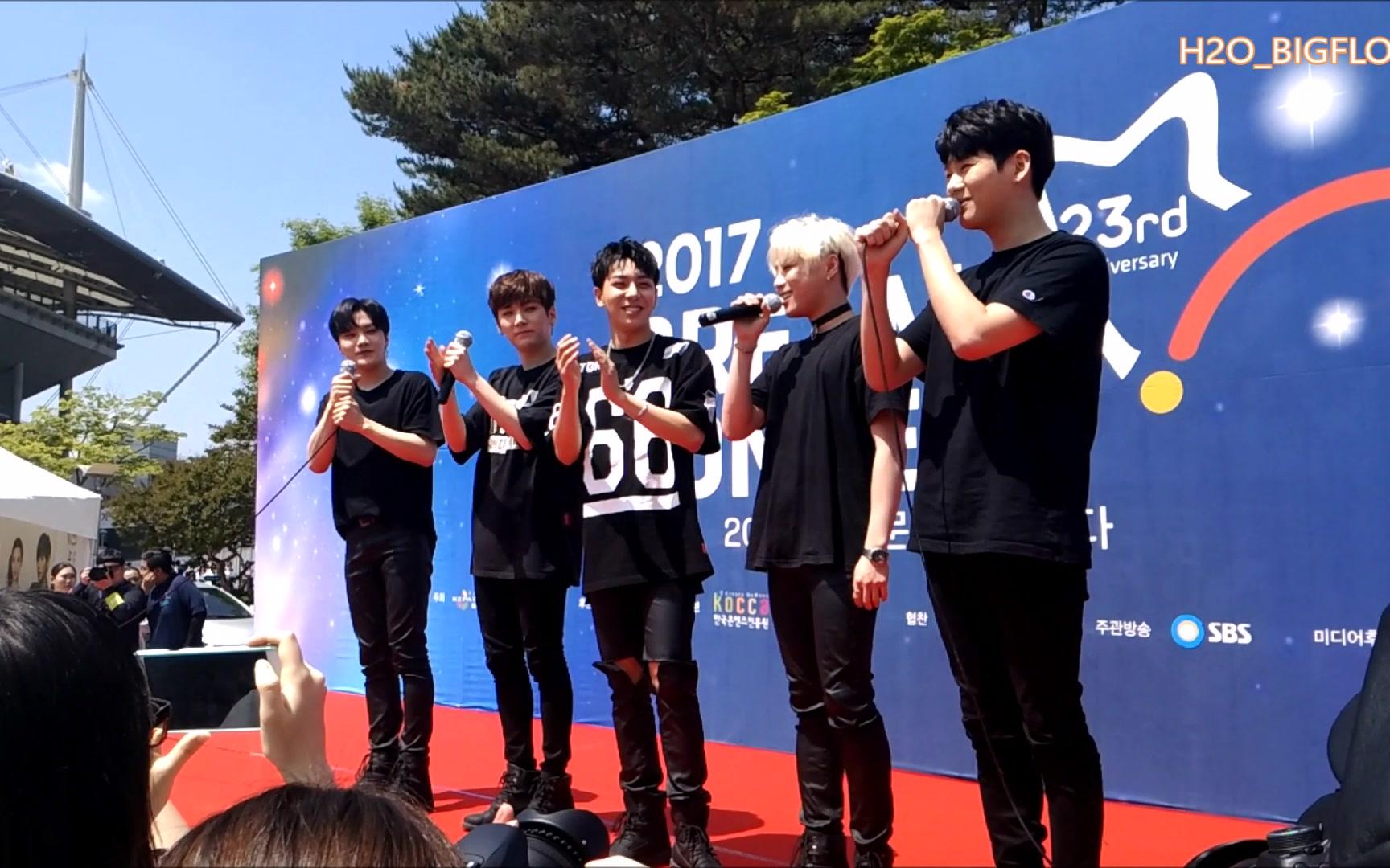 [H2O_CAM] 170603 Dream Concert BIGFLO Fan meeting_哔哩哔哩_bilibili