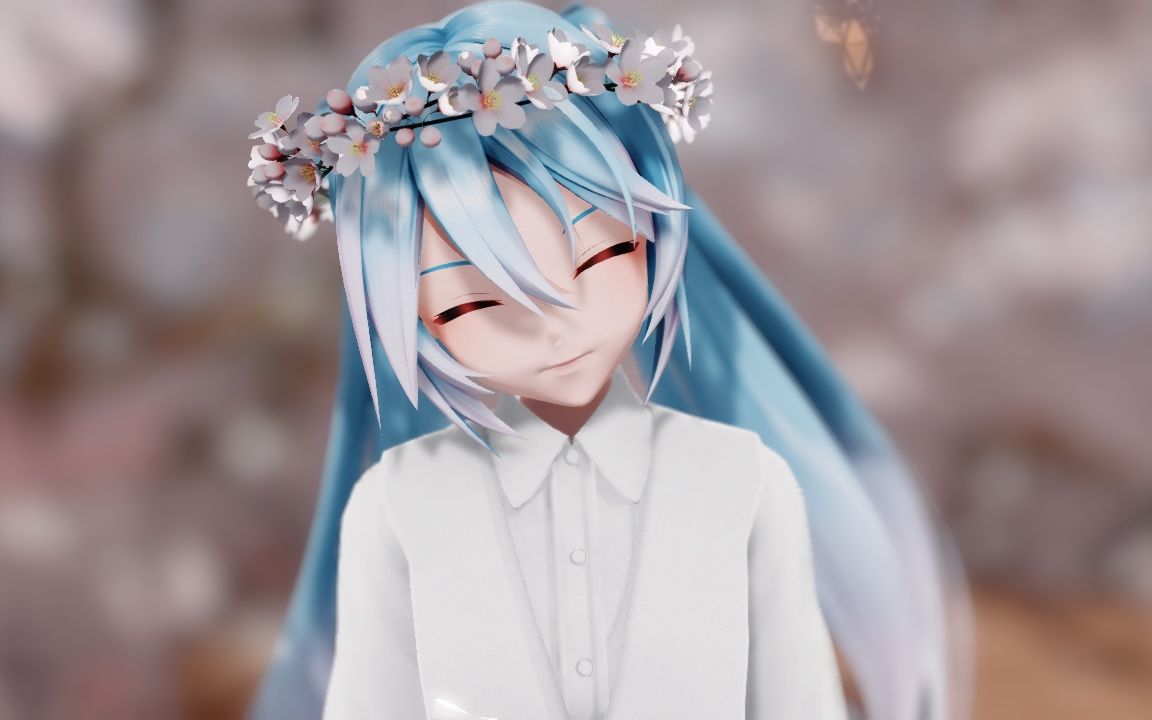 【MMD】YYB式改变Miss Sakura Miku-Give Me Your Love_哔哩哔哩_bilibili