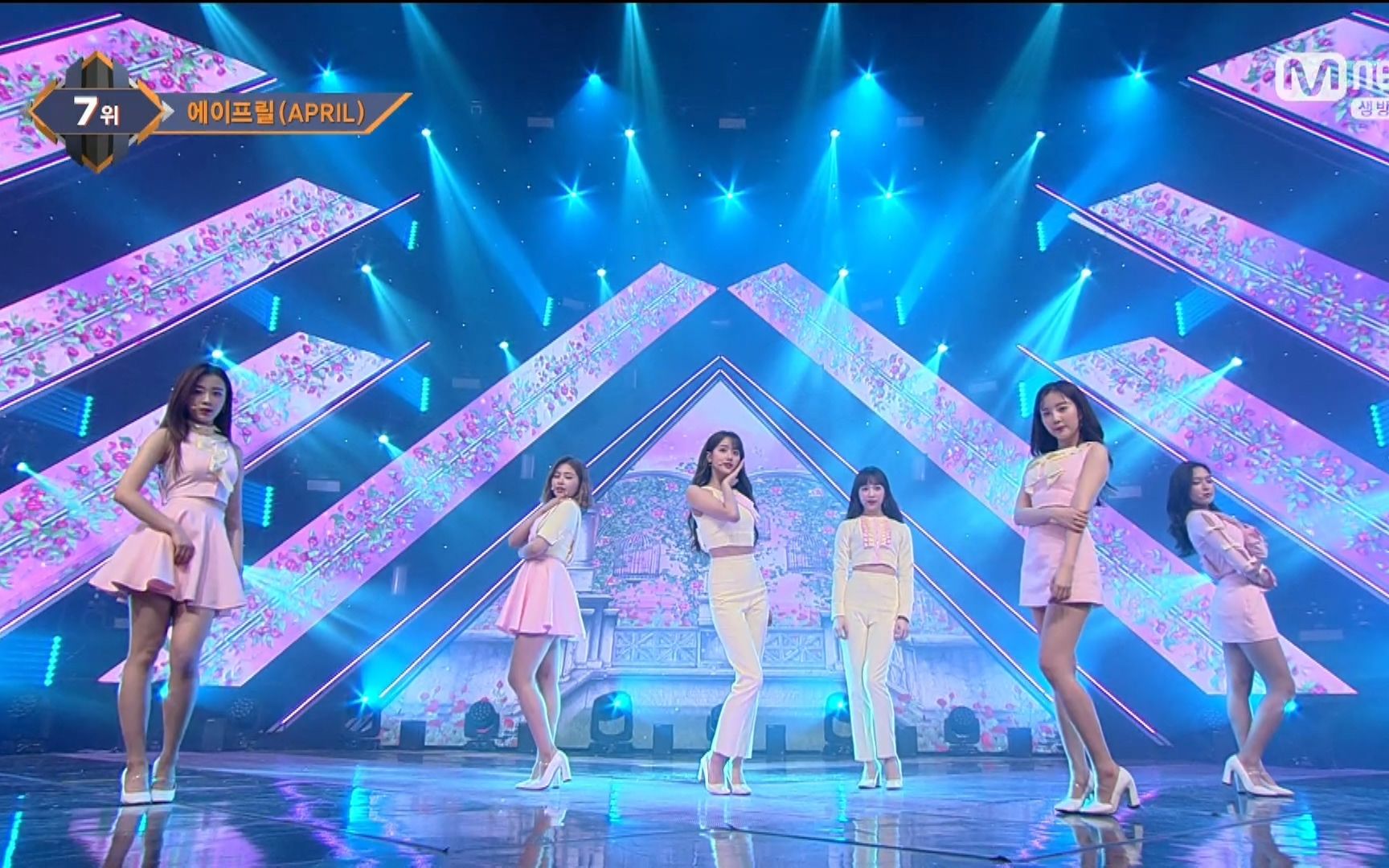 【1080P 60帧】180322 APRIL The Blue Bird MCD舞台_哔哩哔哩_bilibili