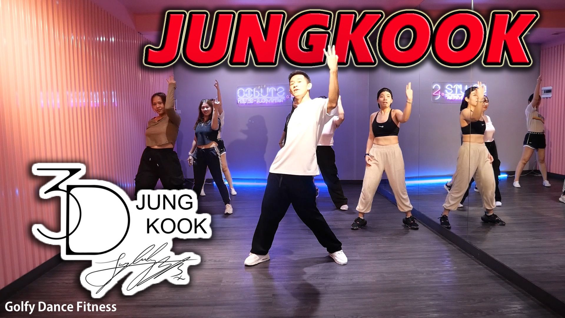 Jungkook - 3D | GolfyDance | Dance Fitness / Dance workout-GolfyDance ...