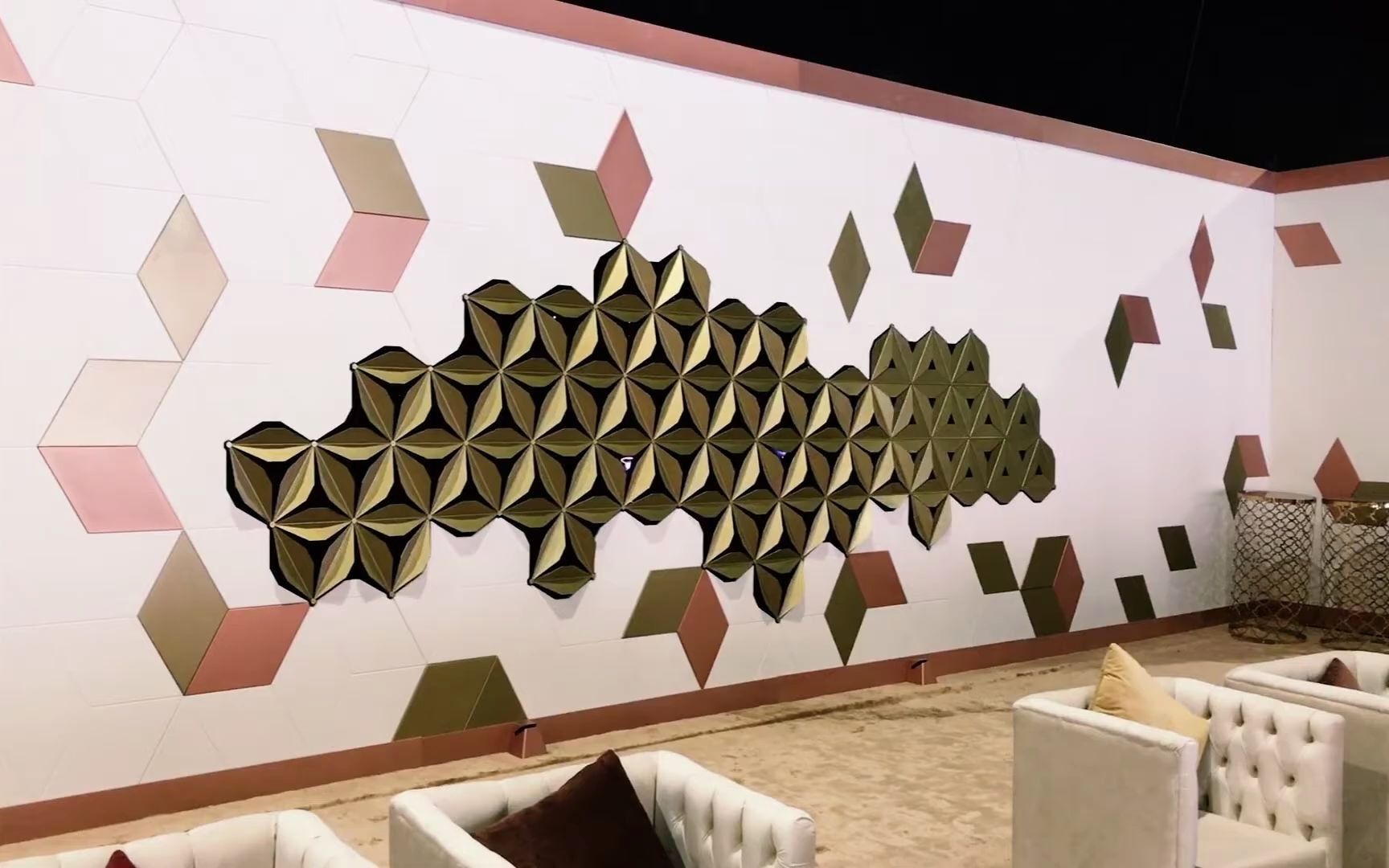 交互墙面艺术｜Kinetic Wall - Interactive Kinetic Installation_哔哩哔哩_bilibili