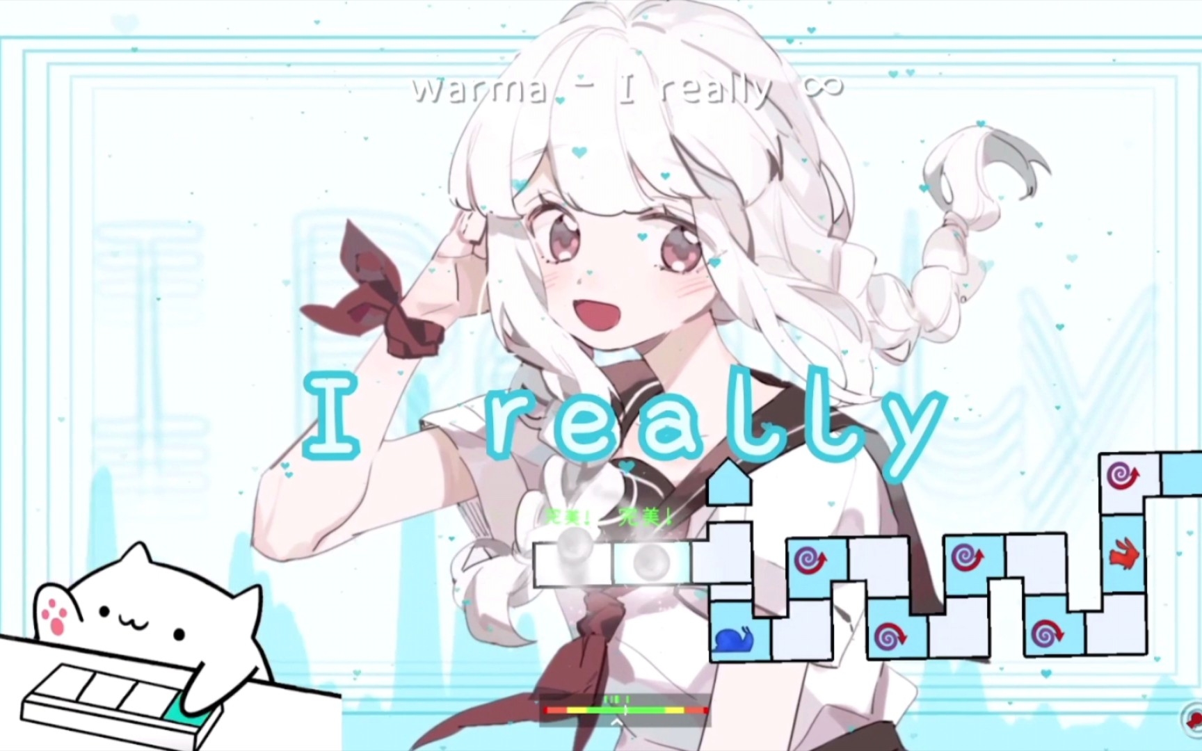 【冰与火之舞 warma】白毛小姐姐谁不喜欢呢(doge - 哔哩哔哩