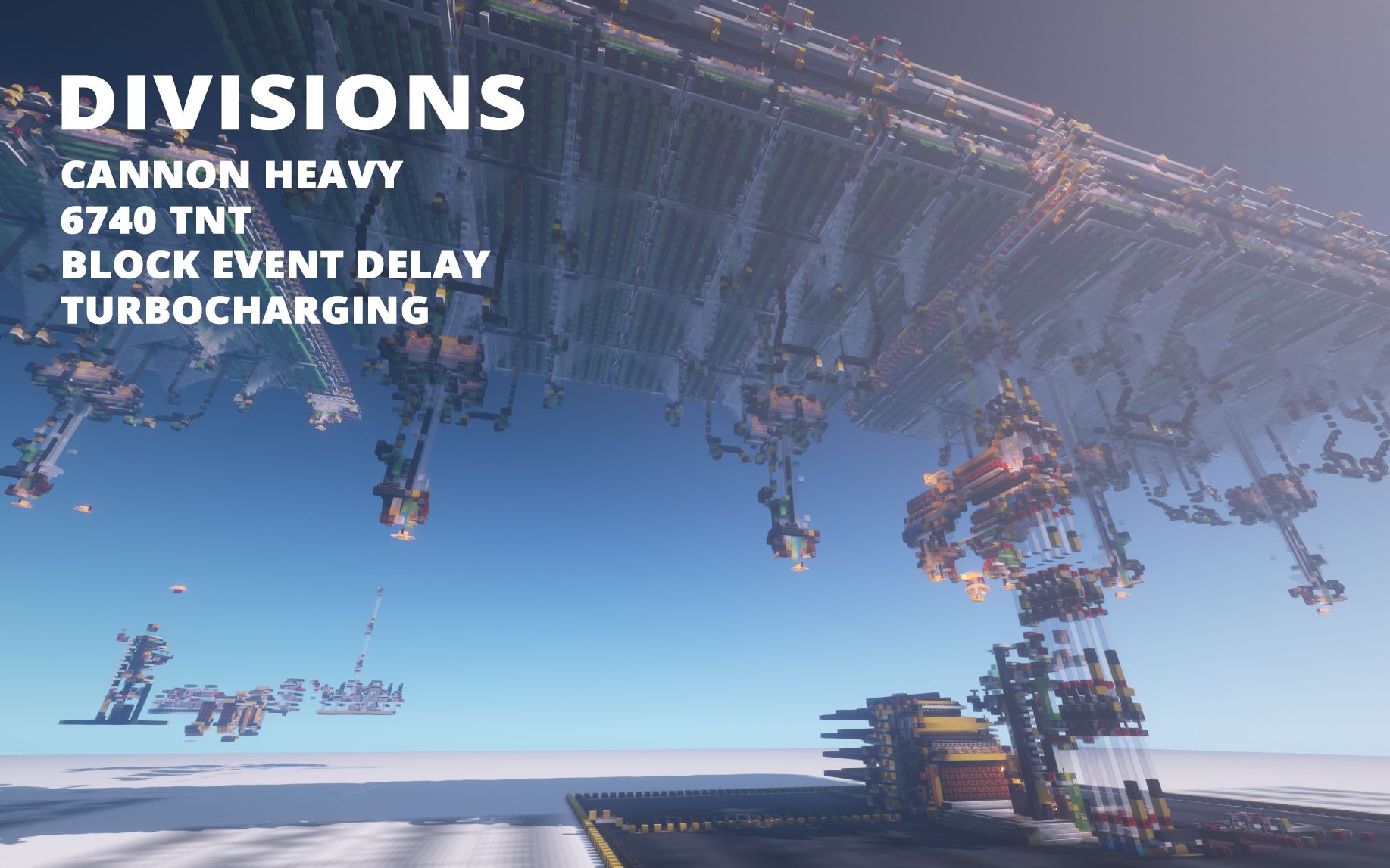 【MINECRAFT】CH FTL 6740 BEDTC(DIVISIONS) 无需破基岩，可加装鞘翅模式且由方块事件配置的重型珍珠炮_哔哩哔 ...