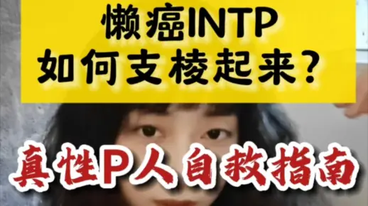 懒癌intp如何支棱起来？？【急救包】_哔哩哔哩_bilibili