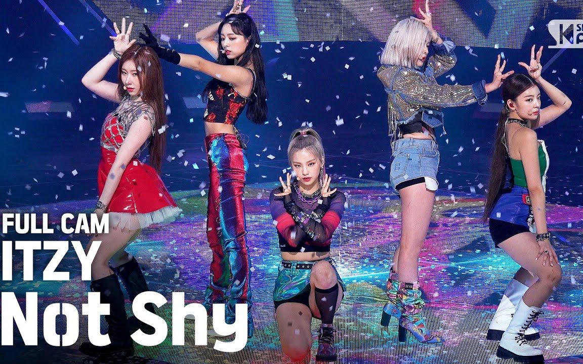 ITZY《Not Shy》2020.8.30人气歌谣+4K直拍_哔哩哔哩_bilibili