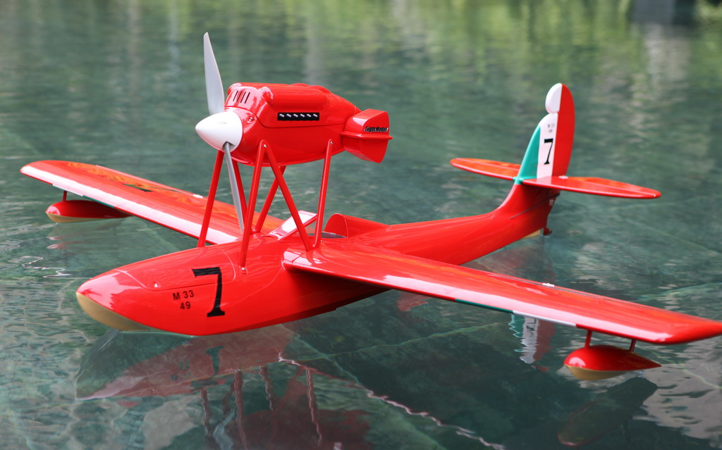 红猪MACCHI M33 京商航模水上飞机试水_哔哩哔哩 (゜-゜)つロ 干杯~-bilibili