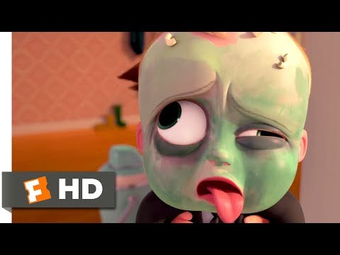 The Boss Baby (2017) - Baby Vomit Fountain Scene (7/10) | Movieclips_哔哩 ...