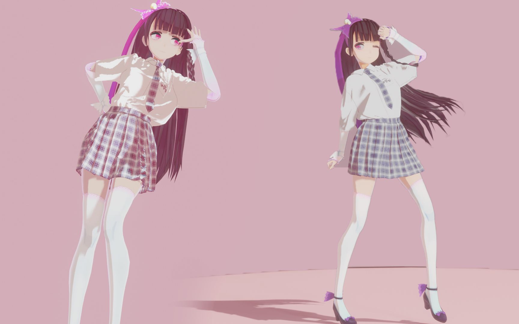 MMD || Blender 〗〖60FPS/4K〗 • Make you happy • [ Ruo ]_哔哩哔哩_bilibili