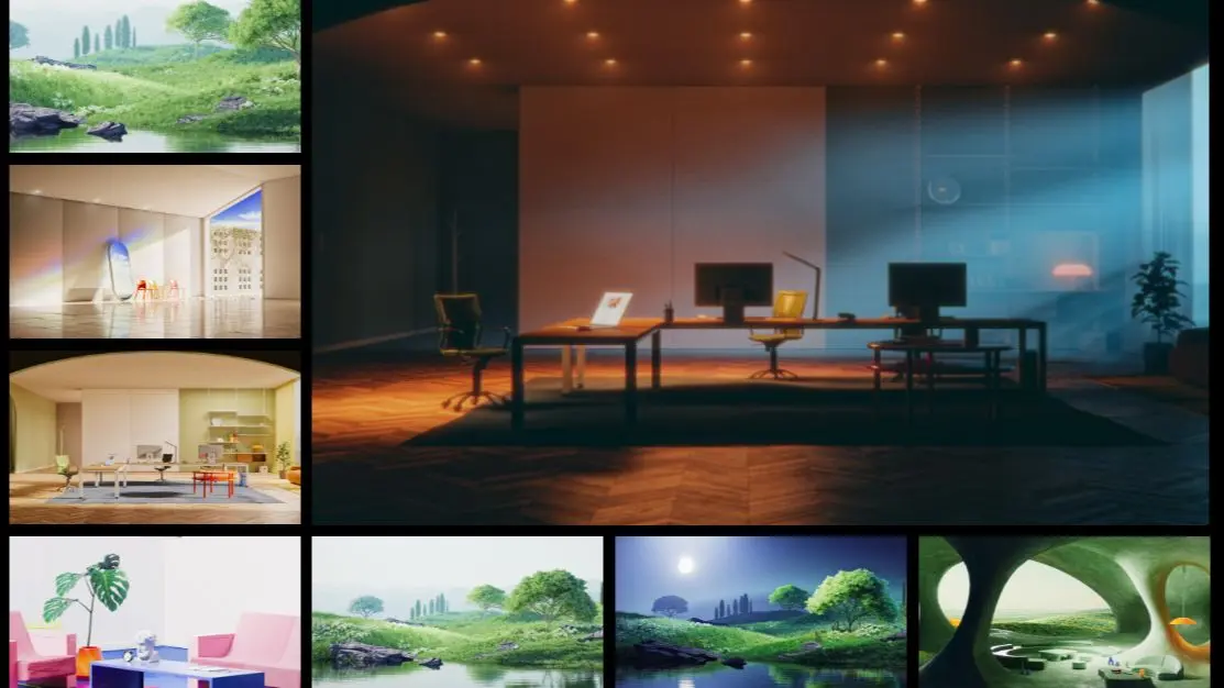 从布局到灯光！C4D场景布局大师班_哔哩哔哩_bilibili