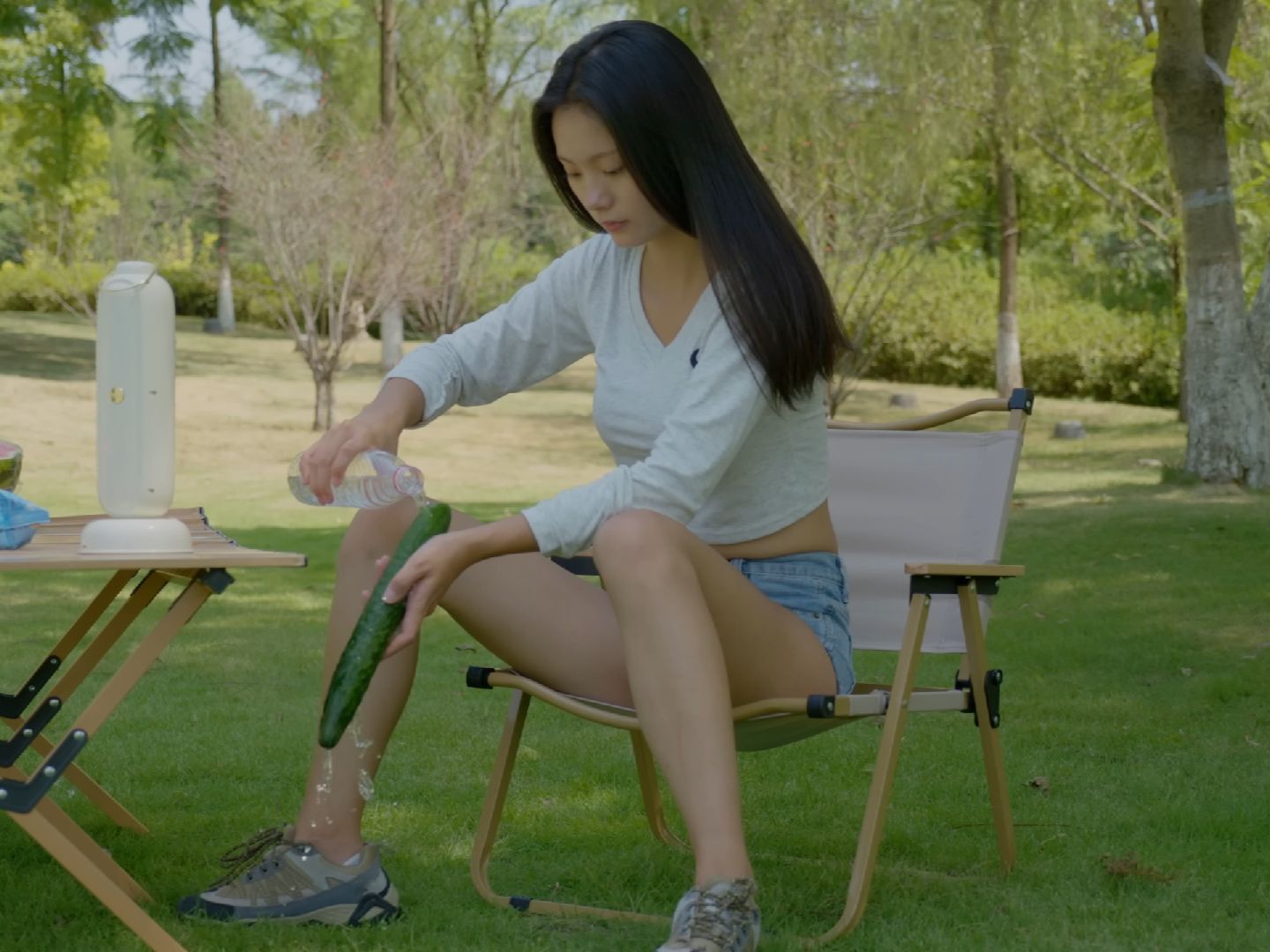 pipi vlog户外露营 今天是开心的一天 - 哔哩哔哩