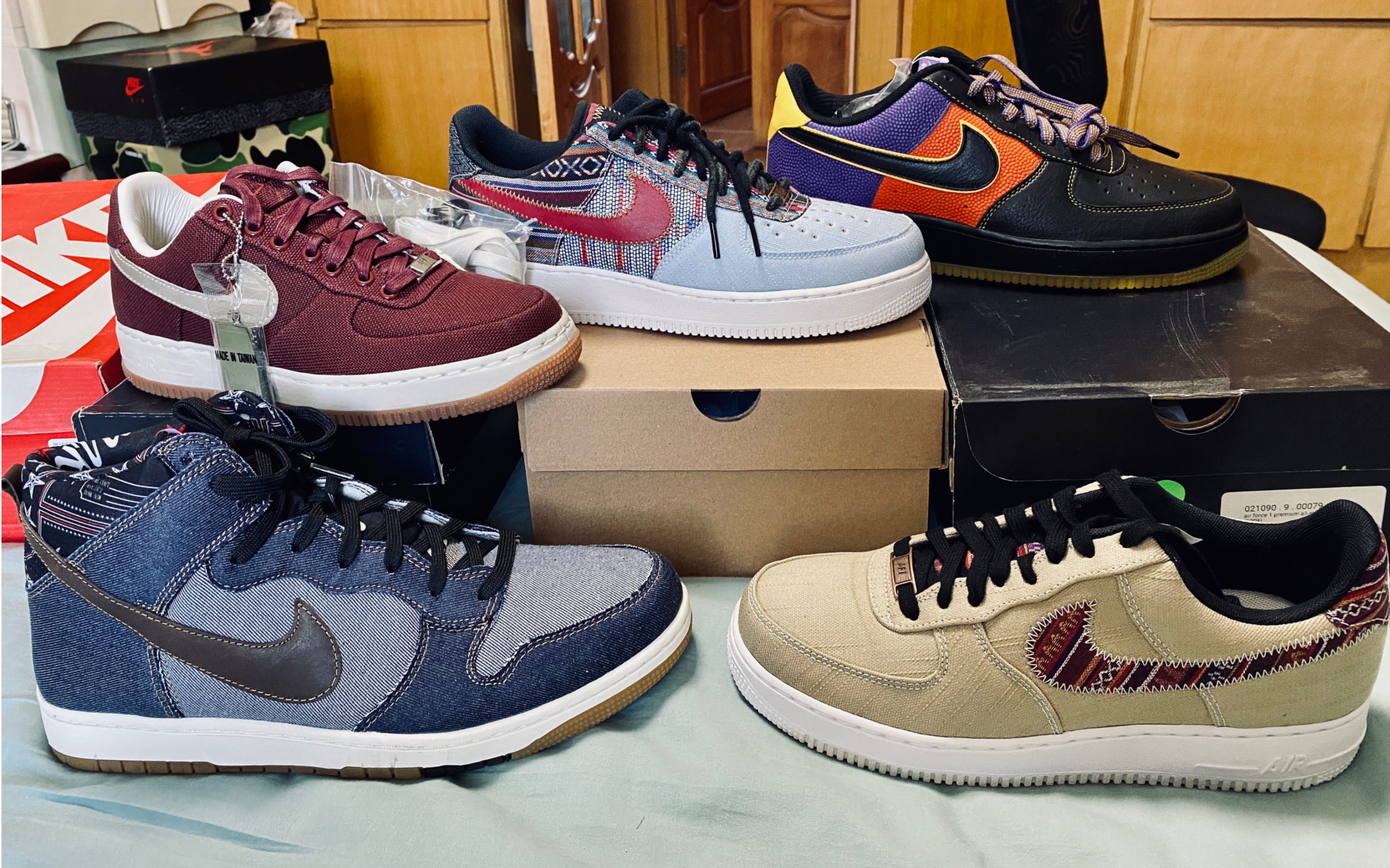 DDDD，AF1 25周年S级，有缘再会！音乐节AF1、牛仔DUNK、S级... - 哔哩哔哩