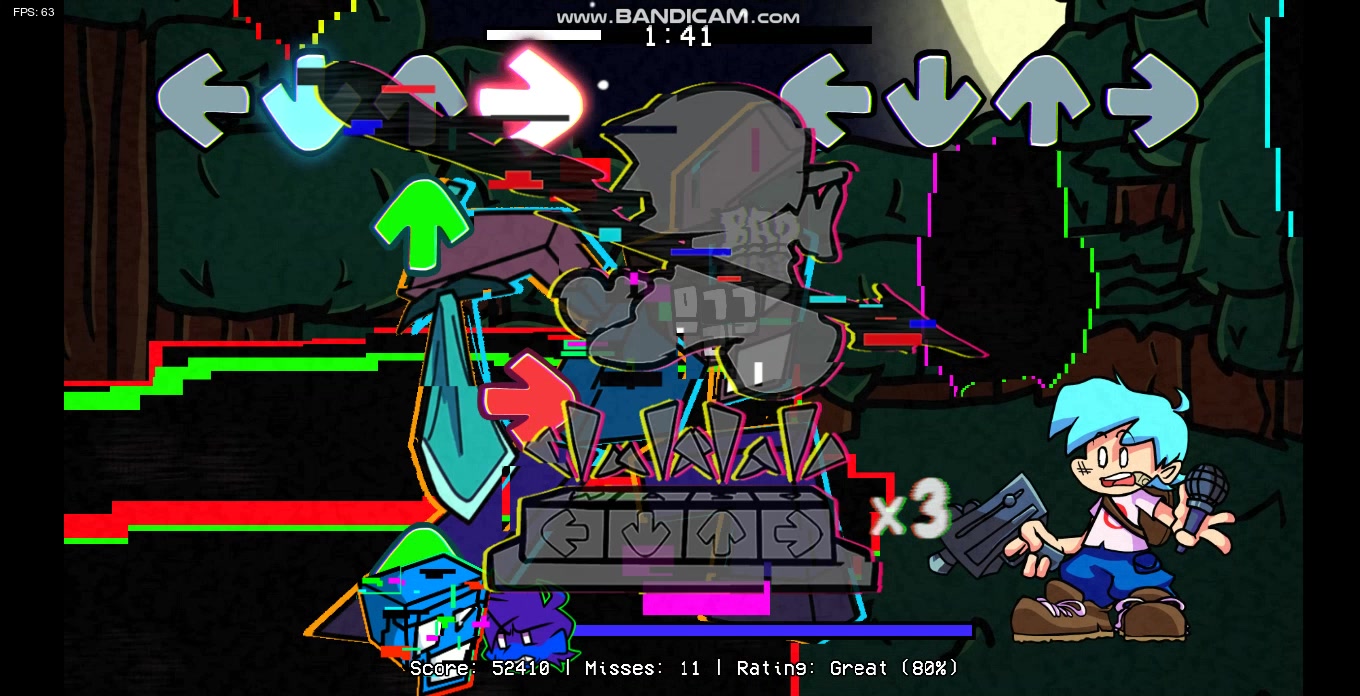 VS STEVE CORRUPTED: VS pibby minecraft steve_哔哩哔哩bilibili_演示