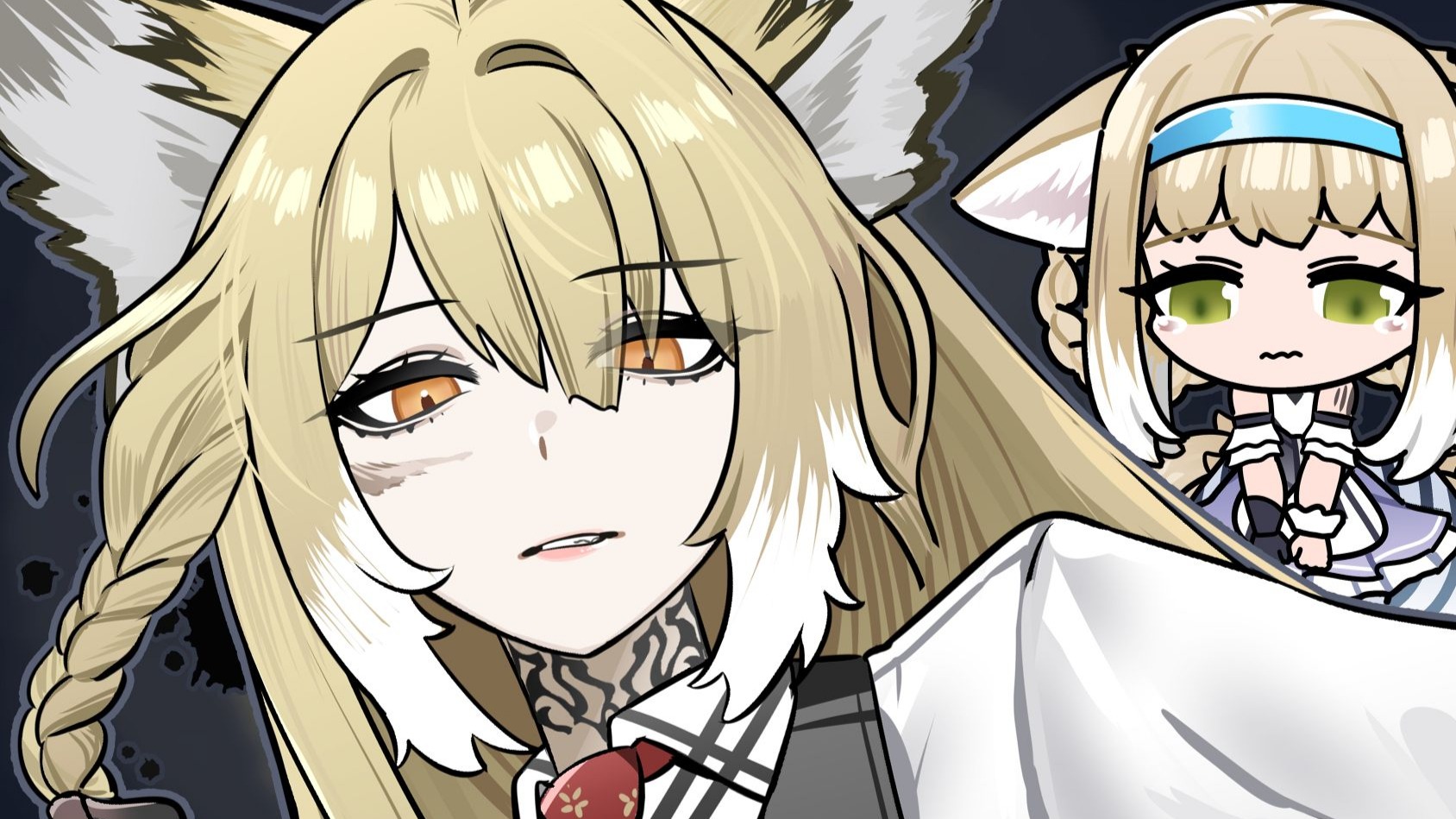 （明日方舟）是谁把我女儿弄哭了-Gimnaeng-Gimnaeng-哔哩哔哩视频