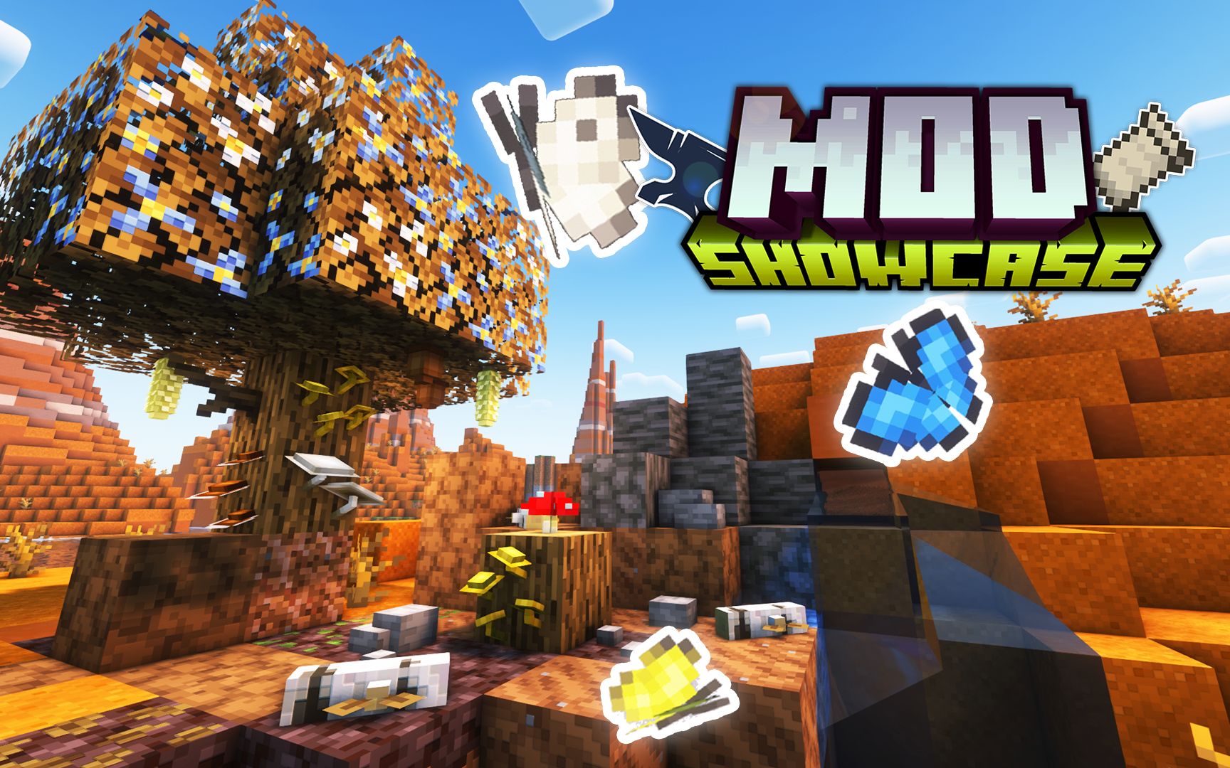 两个模组瞬间让你的世界充满生机? 我的世界|minecraft|MC模组介绍| - 哔哩哔哩