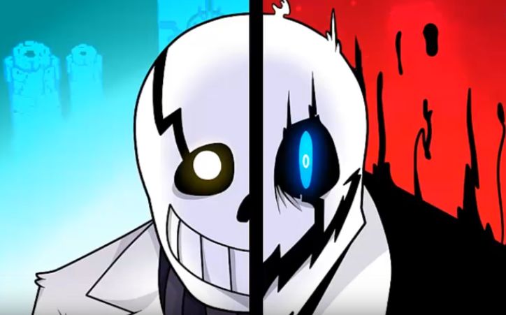 VANTABLACK Guntale Undertale AU(360p)_哔哩哔哩_bilibili