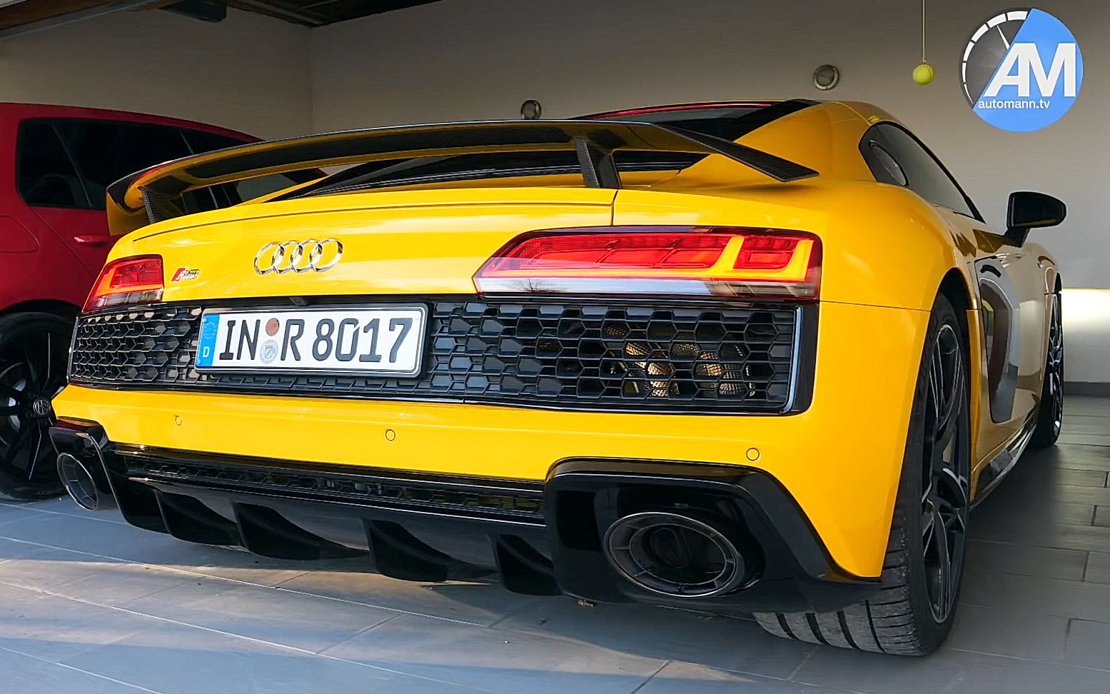 2019 奥迪R8 Performance (620hp)声浪实录[60FPS]_哔哩哔哩_bilibili