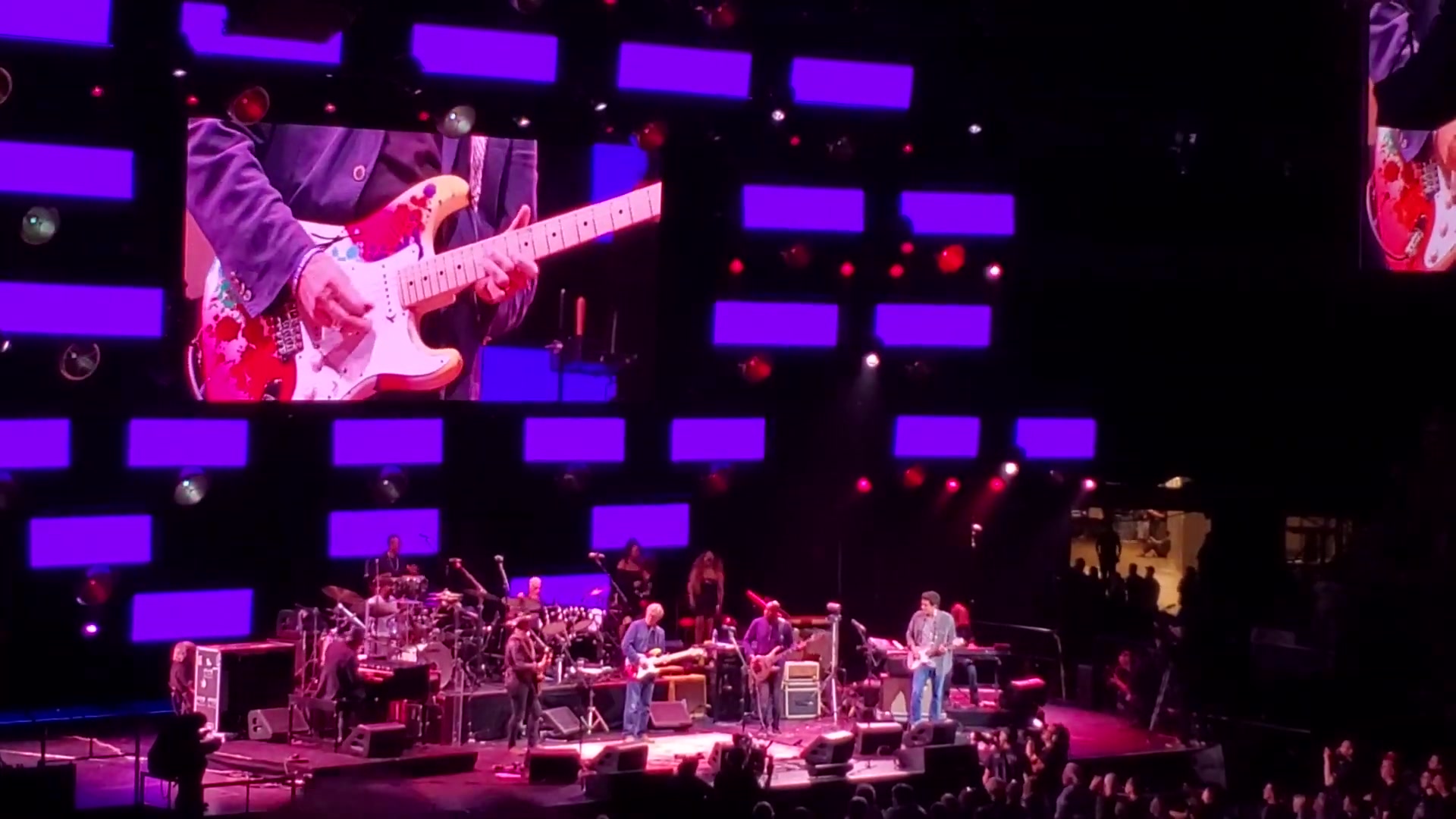 2019 Eric Clapton Crossroads Guitar Festival十字路口音乐节和John Mayer共同演绎 ...