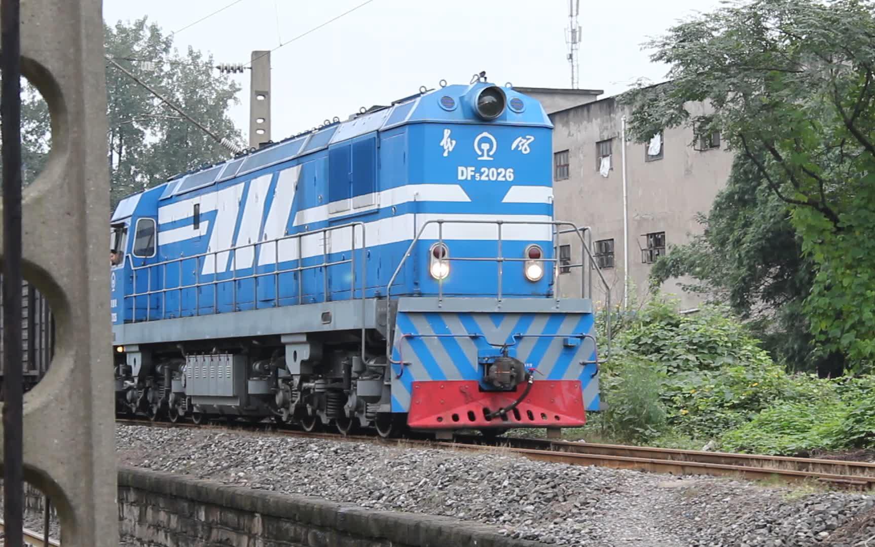 东风DF5 2026在北站进行调车作业_哔哩哔哩_bilibili