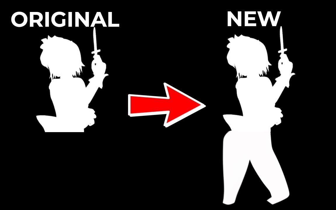 Bad Apple!! 【AI垂直扩展版】 - 哔哩哔哩