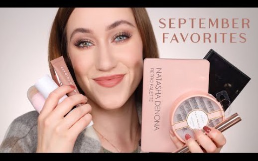 【Allie Glines】My September 2021 Makeup Favorites_哔哩哔哩_bilibili