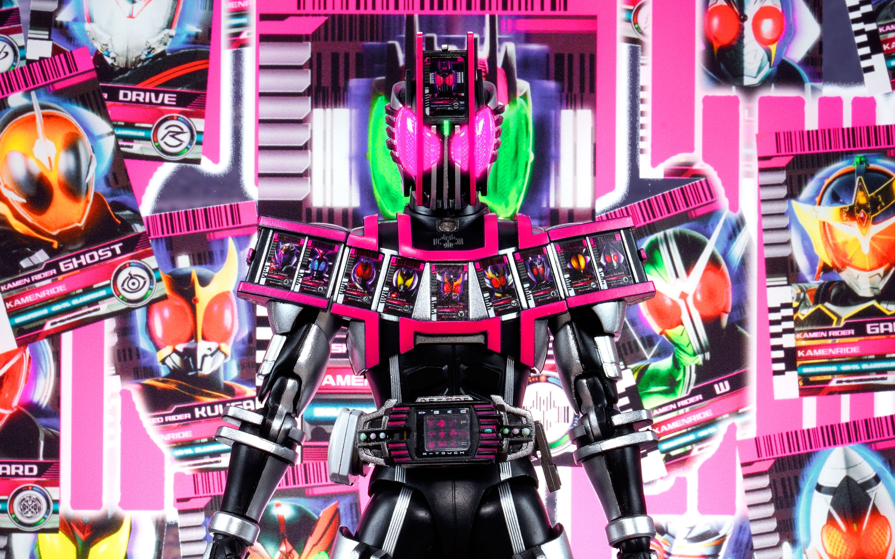 【超展示】旧十年最终形态大集结！SHF 真骨雕 假面骑士DECADE 完全形态 神主牌 4K画质_哔哩哔哩_bilibili