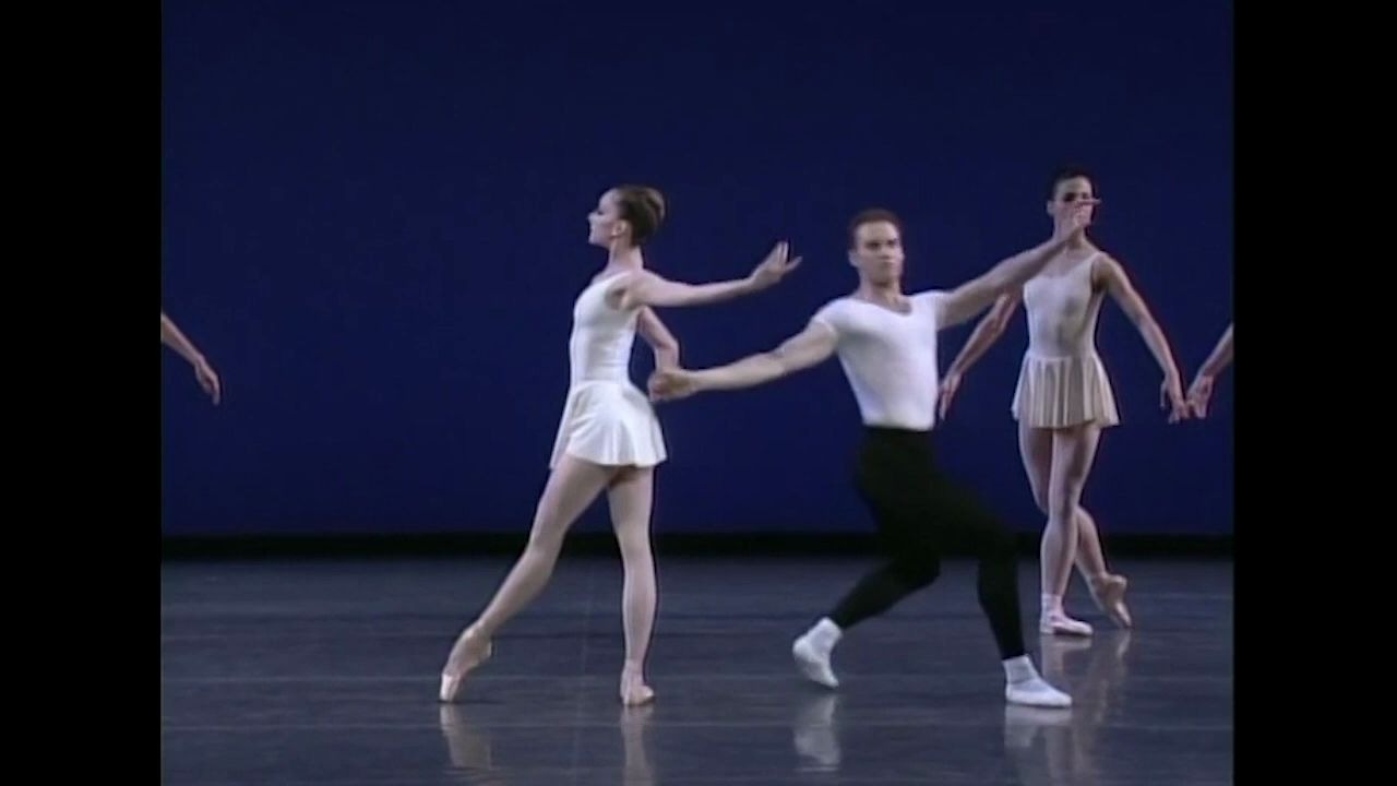 【芭蕾】巴兰钦 巴洛克协奏曲第二乐章 Maria Kowroski 纽约城市芭蕾舞团2004年_哔哩哔哩_bilibili
