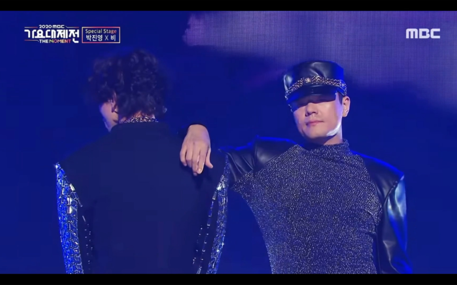 JYP&Rain SWITCH TO ME 2020MBC歌谣大战 超高清Live_哔哩哔哩_bilibili