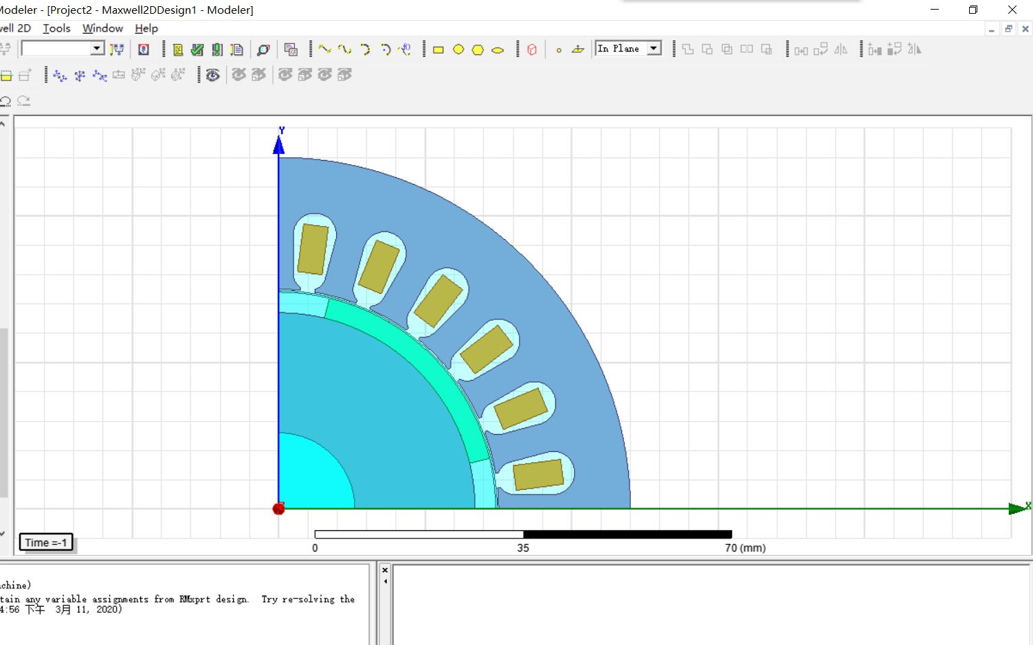 Maxwell中Rmxprt转2D模型仿真---有限元基础_哔哩哔哩_bilibili