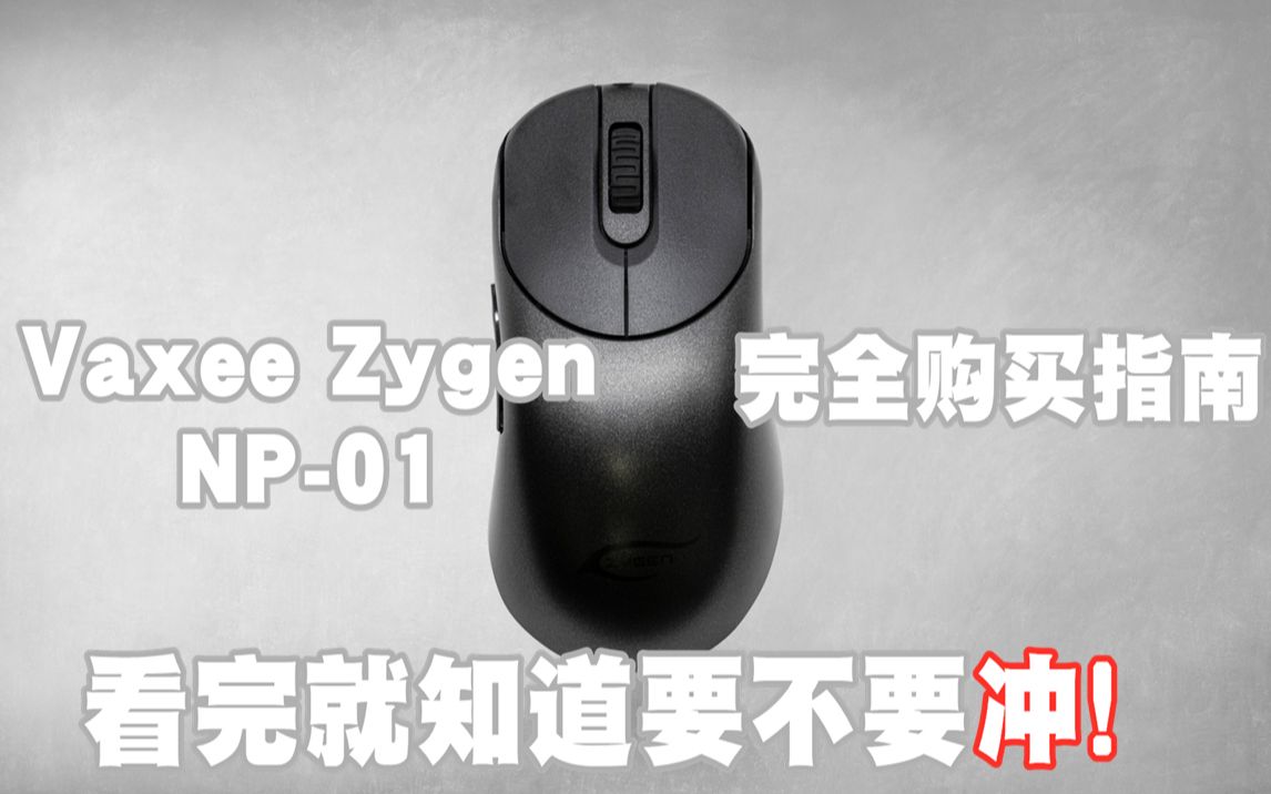 【肚子饱饱】Vaxee Zygen NP01全方位评测！冲不冲，看完就知道了！_哔哩哔哩_bilibili