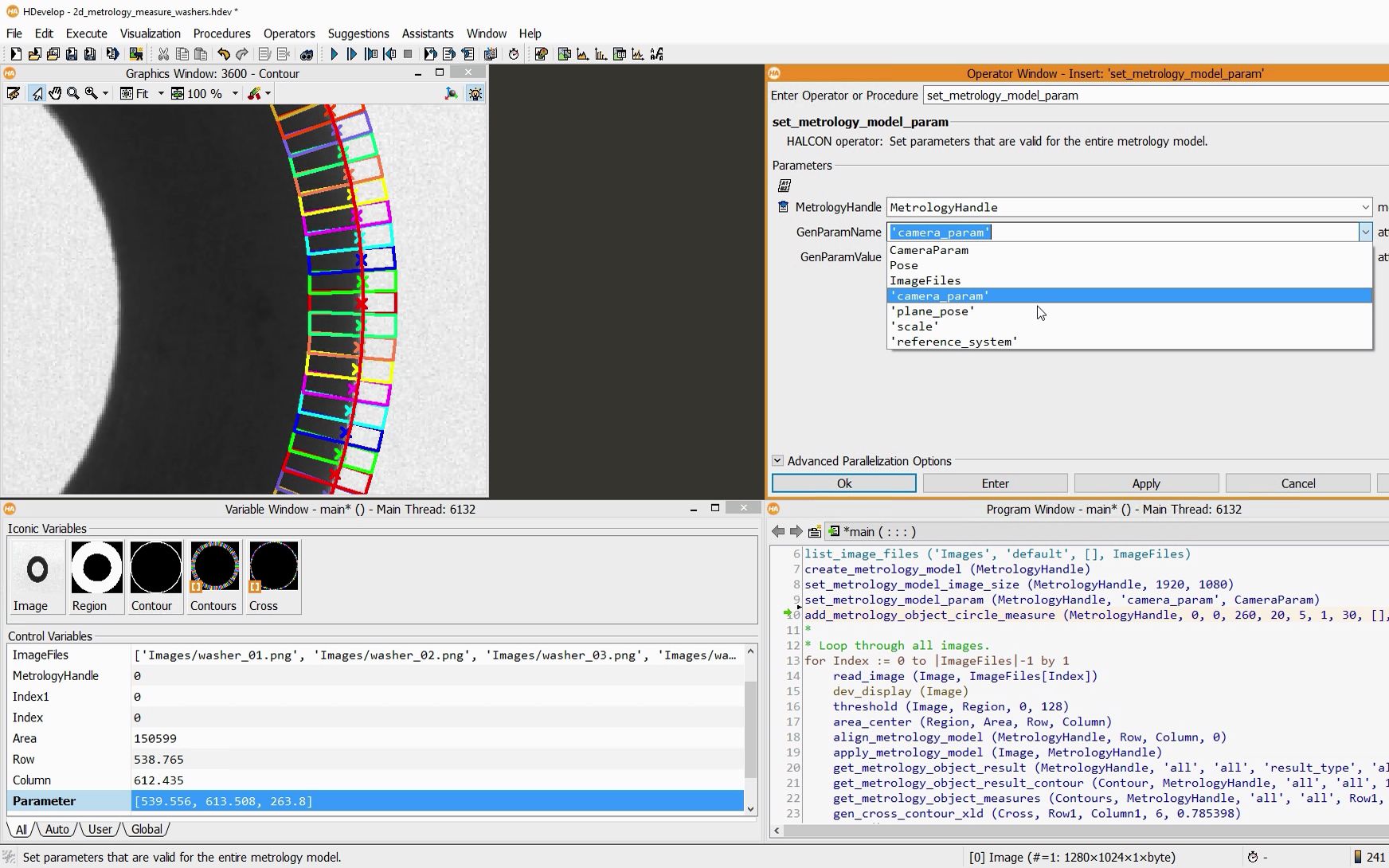 使用 2D METROLOGY 和 MVTEC HALCON 进行校准的测量 - 视频下载 Video Downloader