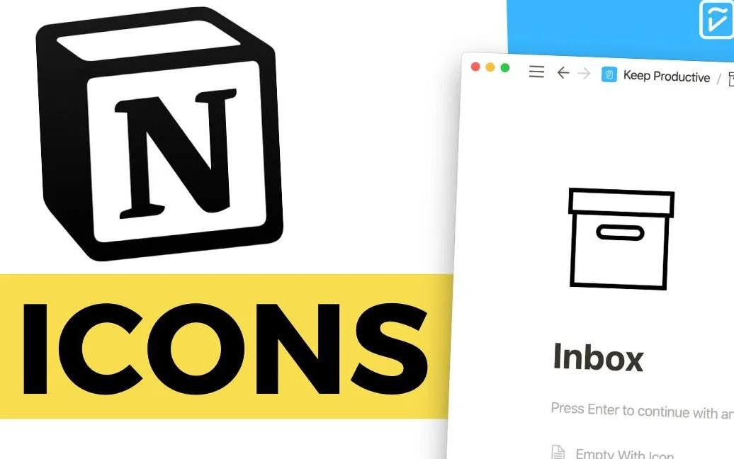 Notion系列教程-Notion图标！（NOTION ICONS! ）_哔哩哔哩_bilibili
