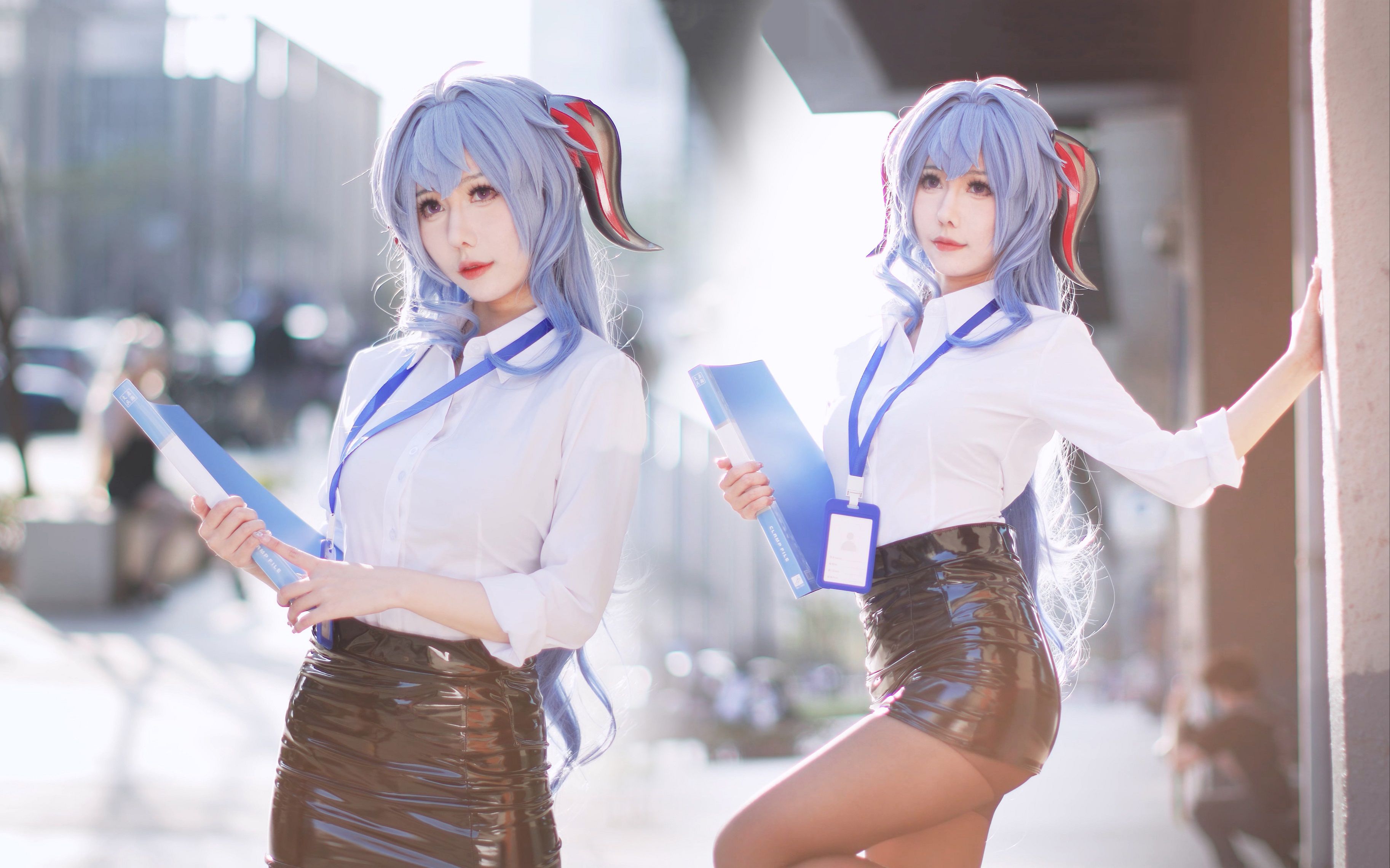 【8k】画质极致体验 广州cpsp 仙女月 原神 甘雨 Cos 路人视角 哔哩哔哩
