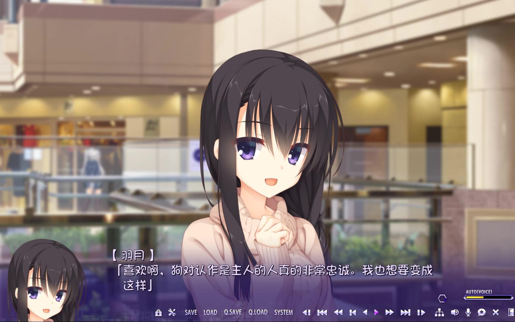 【galgame】riddle joker 一本正经的羽月居然在卖萌_哔哩哔哩 (゜-゜)つロ 干杯~-bilibili