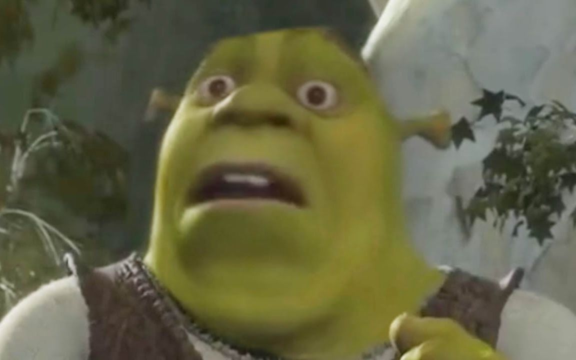 Shrek sings DAME DANE_哔哩哔哩_bilibili
