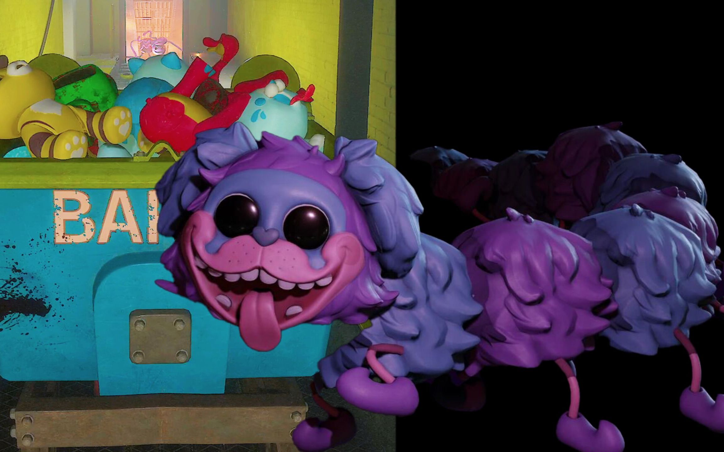 BARRY和PJ的小测试！《poppy playtime2》波比的游戏时间第二章_哔哩哔哩bilibili