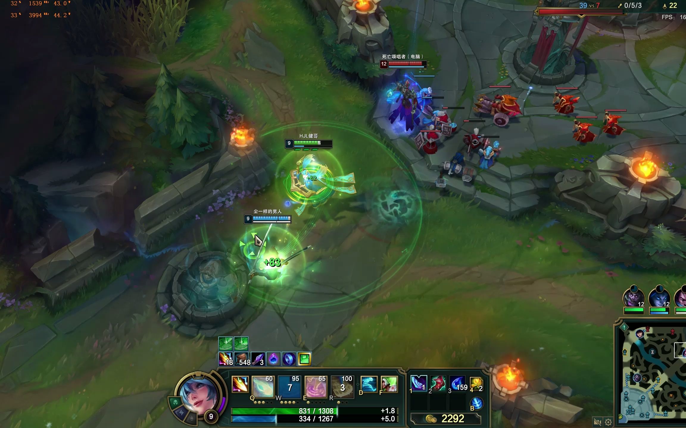 RX6600 英雄联盟LOL 2k测试_电子竞技热门视频