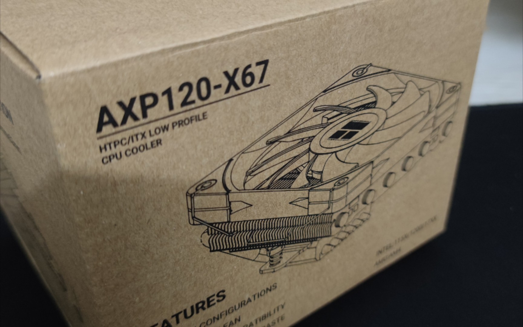 利民AXP120 X67 开箱_哔哩哔哩_bilibili