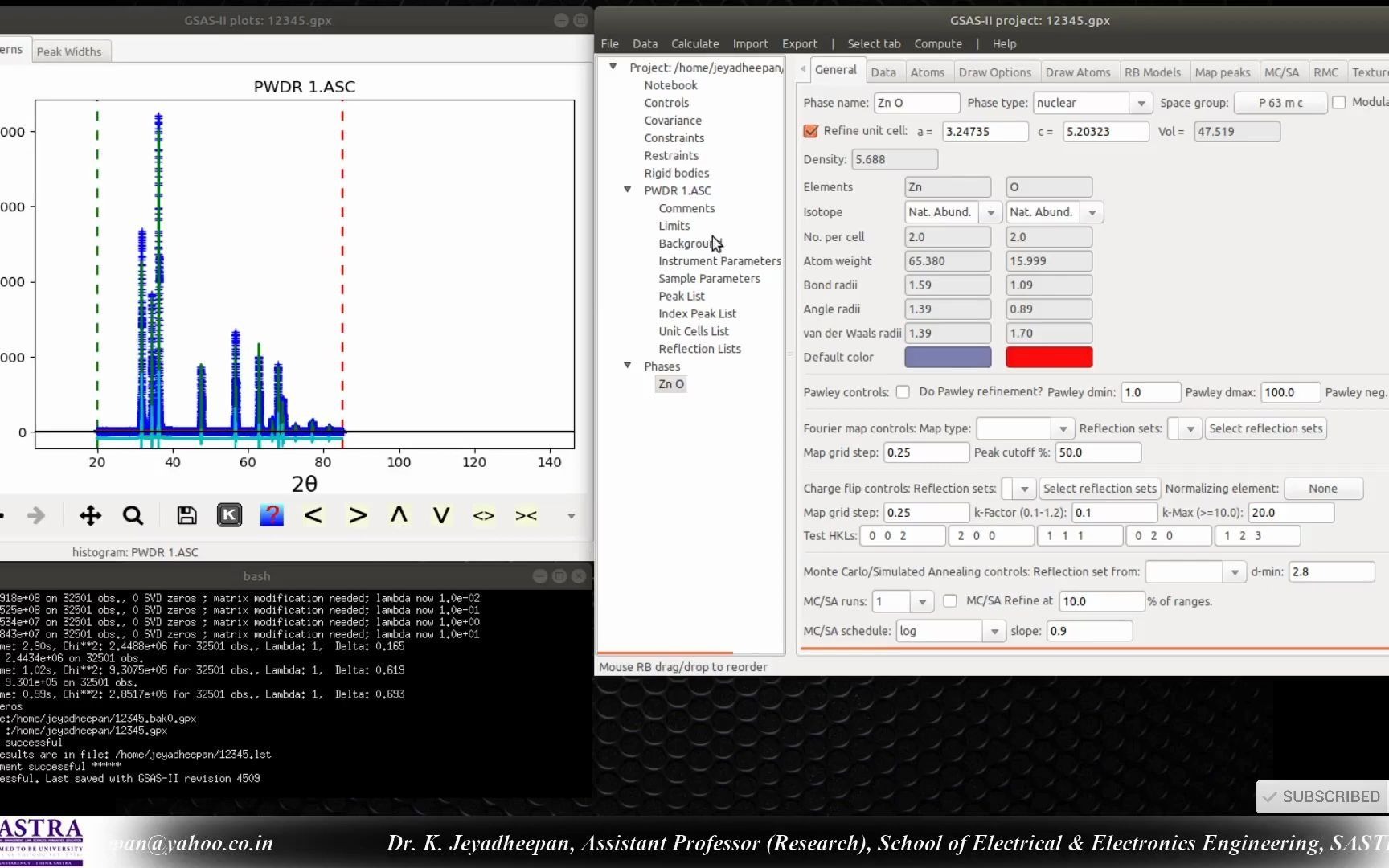 【XRD精修】GSAS II - Rietveld Refinement Quick Demo/GSAS2 - 视频下载 Video Downloader