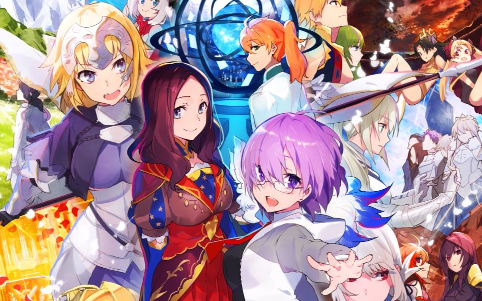 【FGO】全图鉴满宝999满羁绊达成，此处即为迦勒底！_哔哩哔哩_bilibili