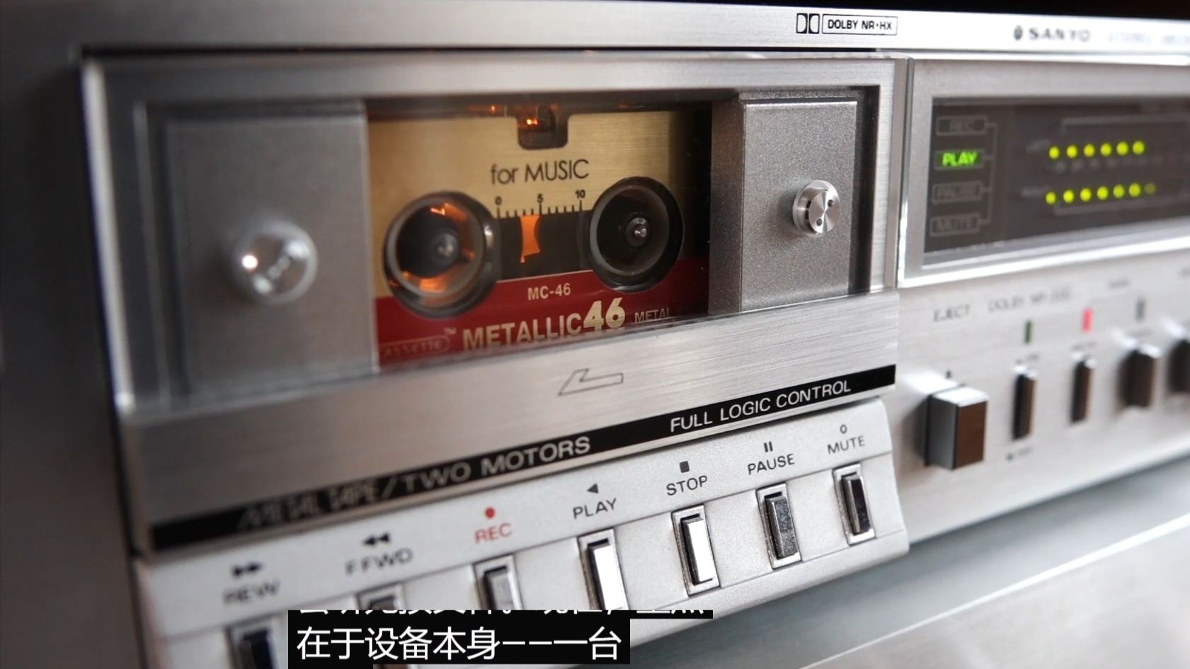 【Techmoan】三洋微型磁带卡座 1982年 金属带体验评测-但愿是好事儿-但愿是好事儿-哔哩哔哩视频
