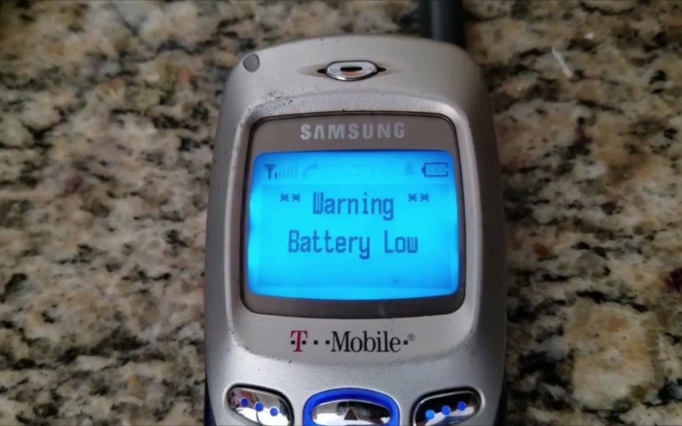 三星SGH-R225m电量耗尽关机_哔哩哔哩_bilibili