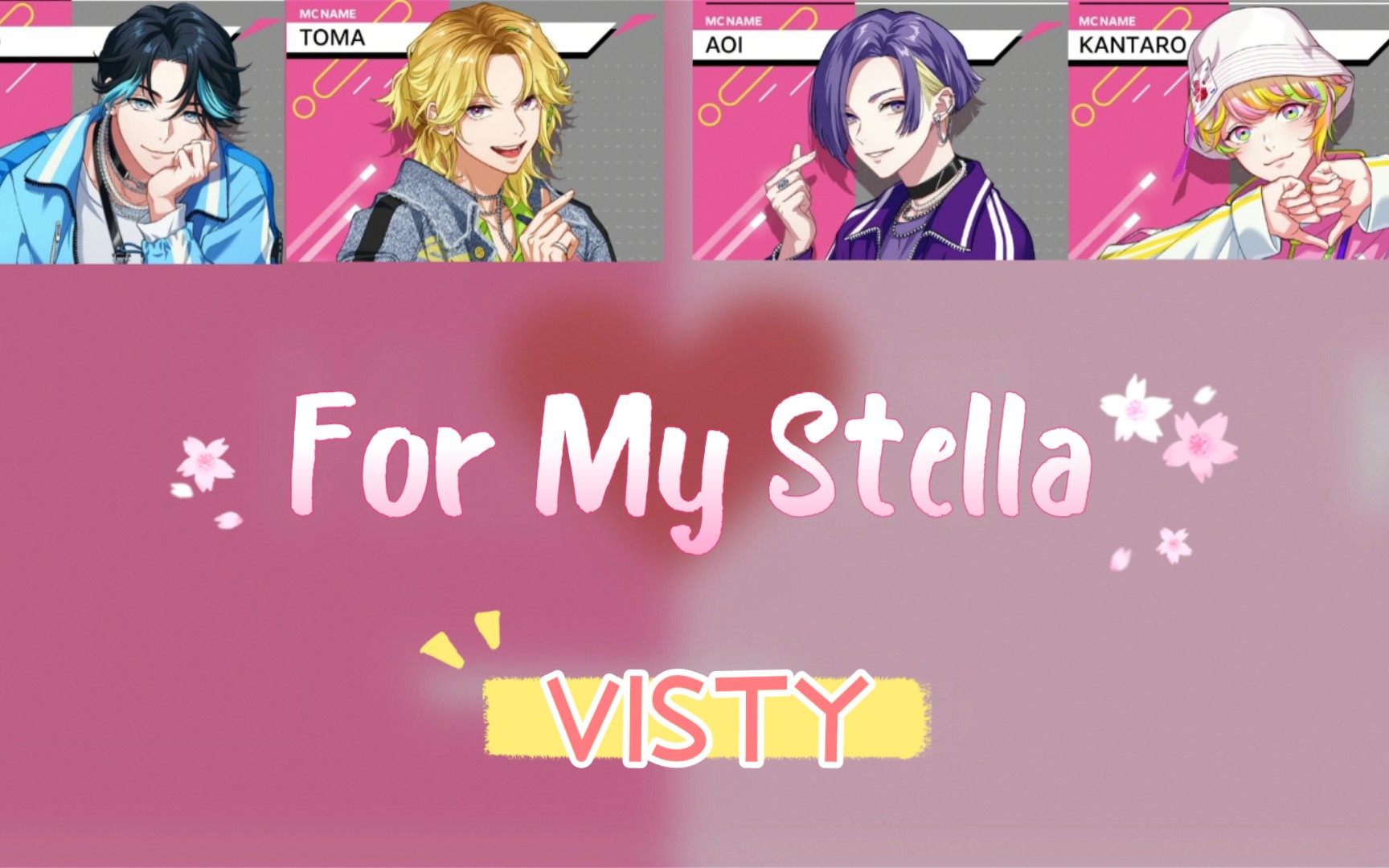 【Paradox Live】For My Stella——VISTY 学歌向_哔哩哔哩_bilibili