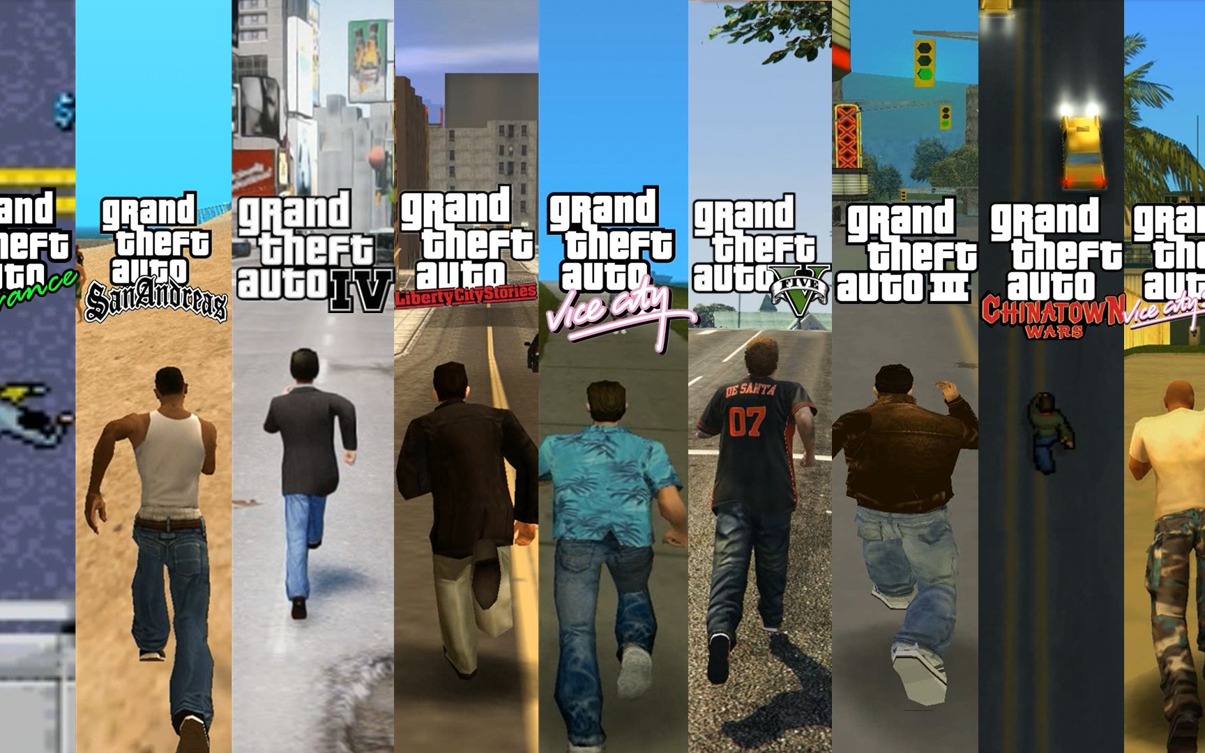 GTA9位主角耐力大比拼，万众瞩目的CJ却只拿到第四名_哔哩哔哩_bilibili