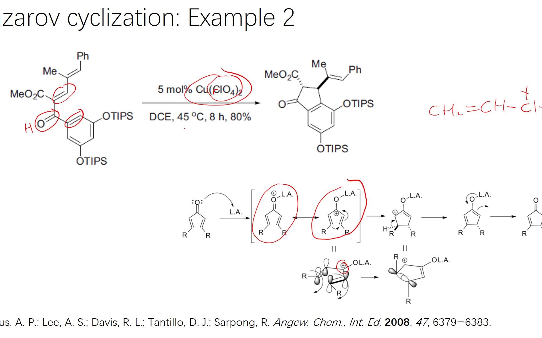 有机人名反应（184）：Nazarov cyclization_哔哩哔哩 (゜-゜)つロ 干杯~-bilibili