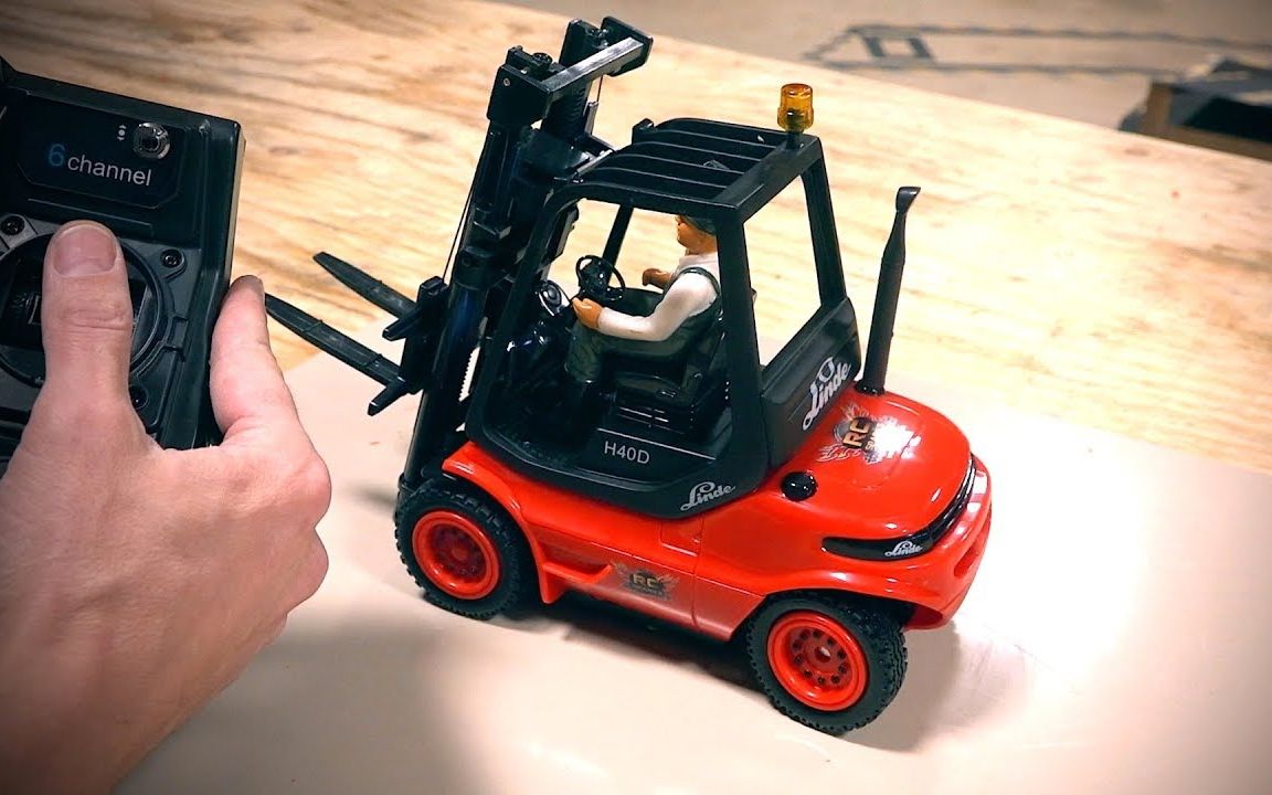 [搬] RC RCSparks Studio 叉车_哔哩哔哩_bilibili